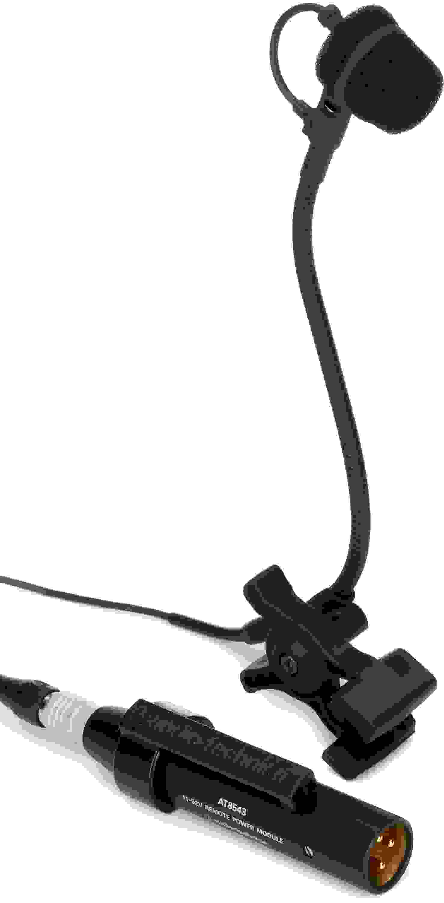 Audio-Technica ATM355VF Cardioid Condenser Clip-on Instrument ...