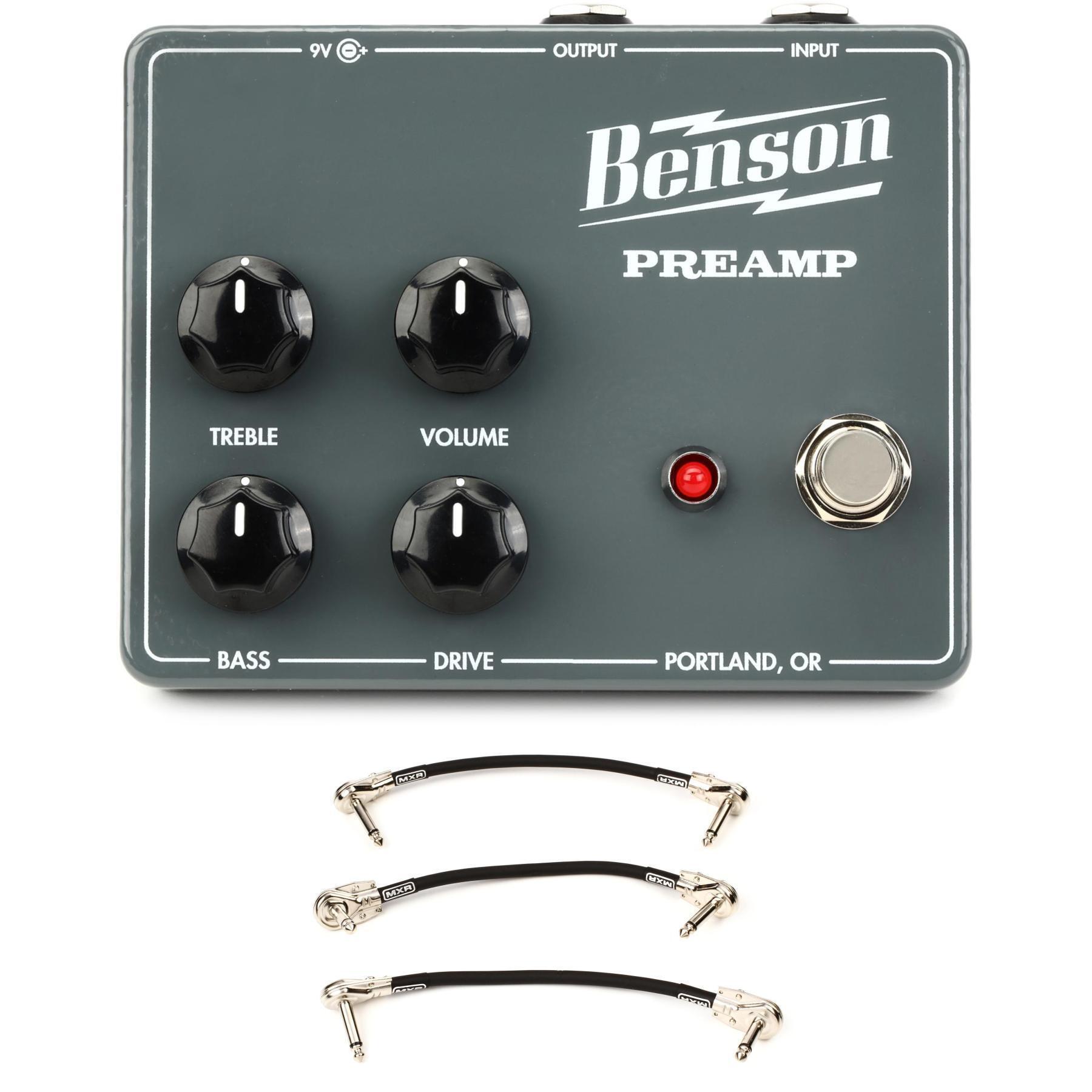 Benson Amps Chimera Preamp Pedal with Patch Cables | Sweetwater