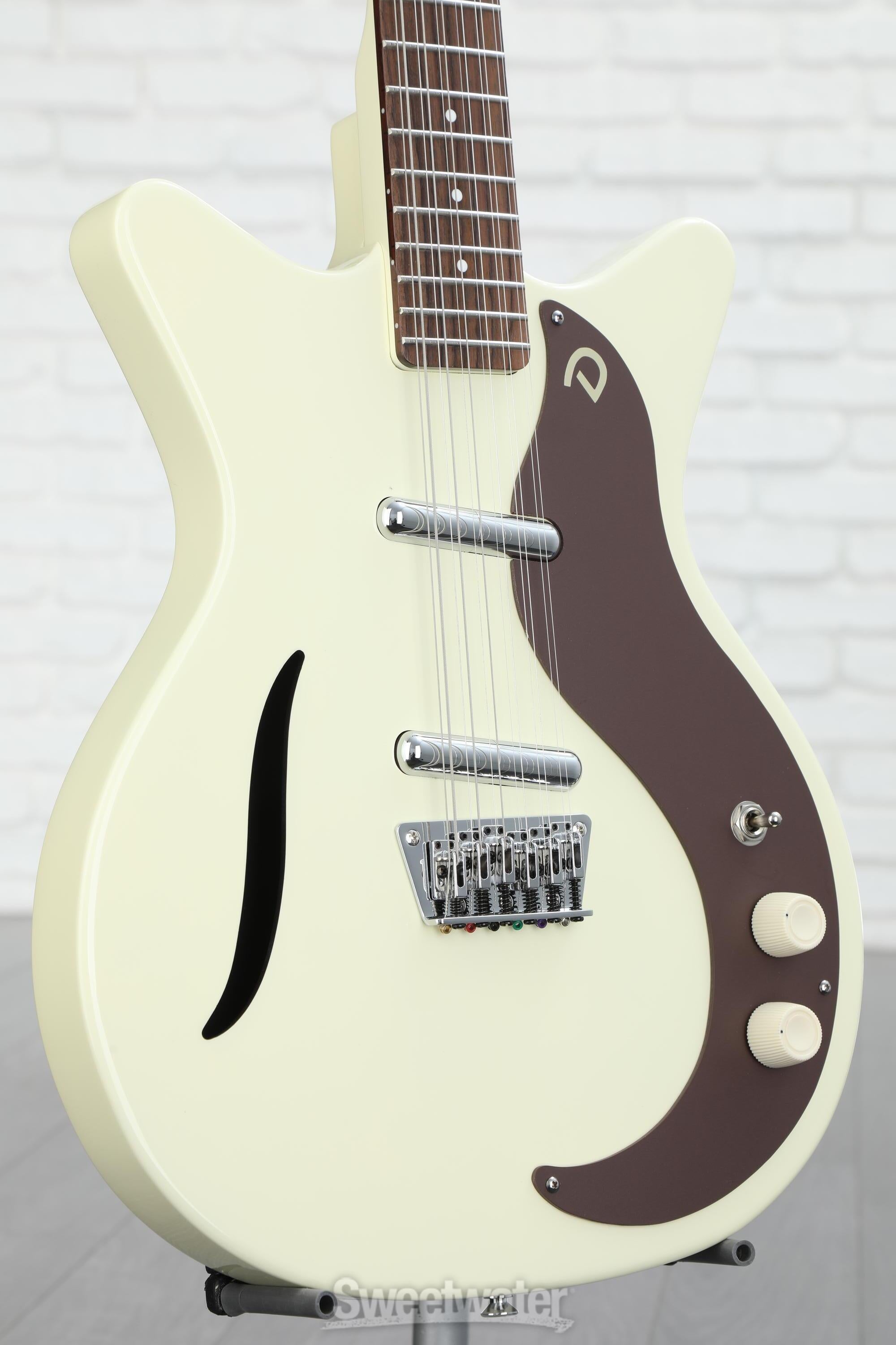 Danelectro Vintage 12 String Electric Guitar - Vintage White | Sweetwater