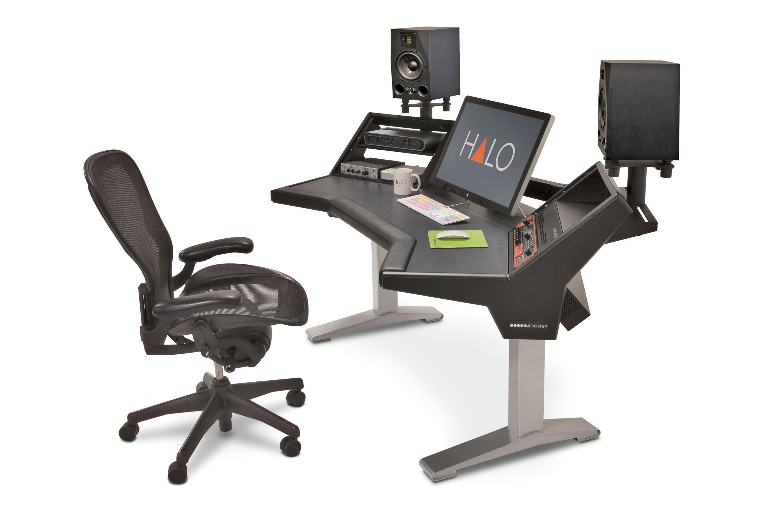 Argosy Halo Plus Workstation Desk with Original Hautelink Pattern ...