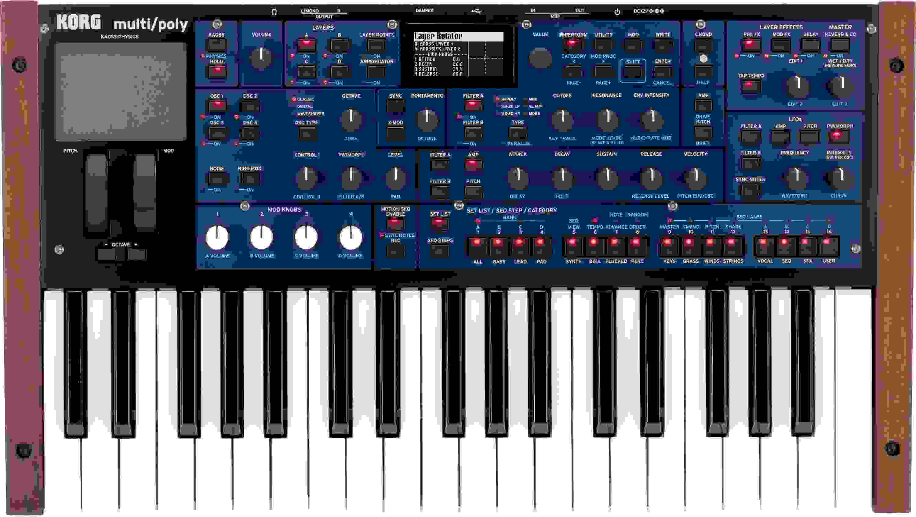 Korg Multi/Poly Analog Modeling Synthesizer | Sweetwater
