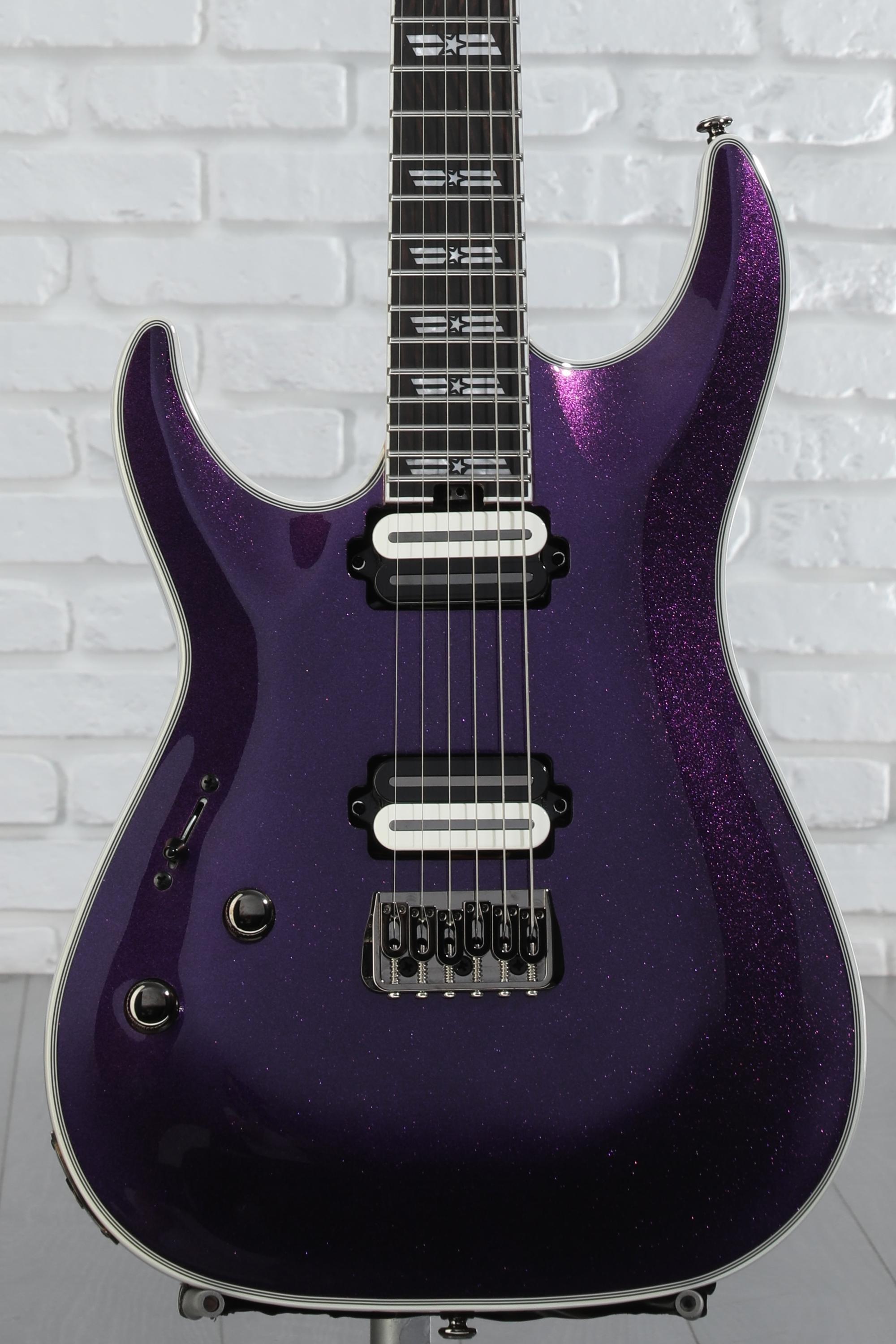 Schecter C-1 SLS Hollywood Left-handed Electric Guitar - Supernova ...