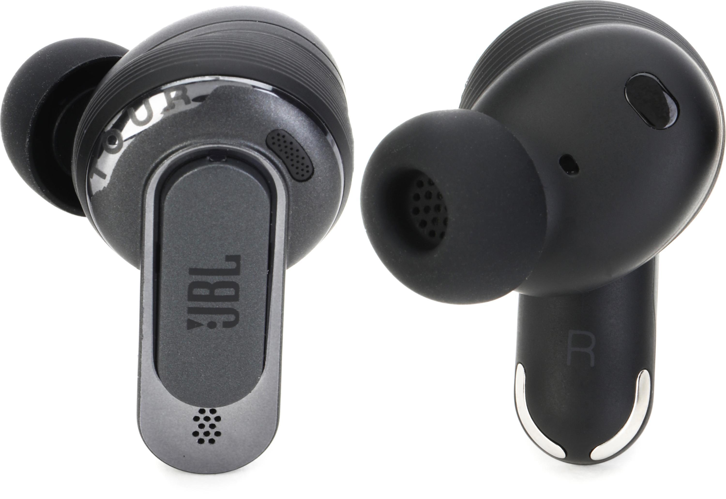 JBL Tour Pro 3 True Wireless Noise-canceling Earbuds - Black | Sweetwater