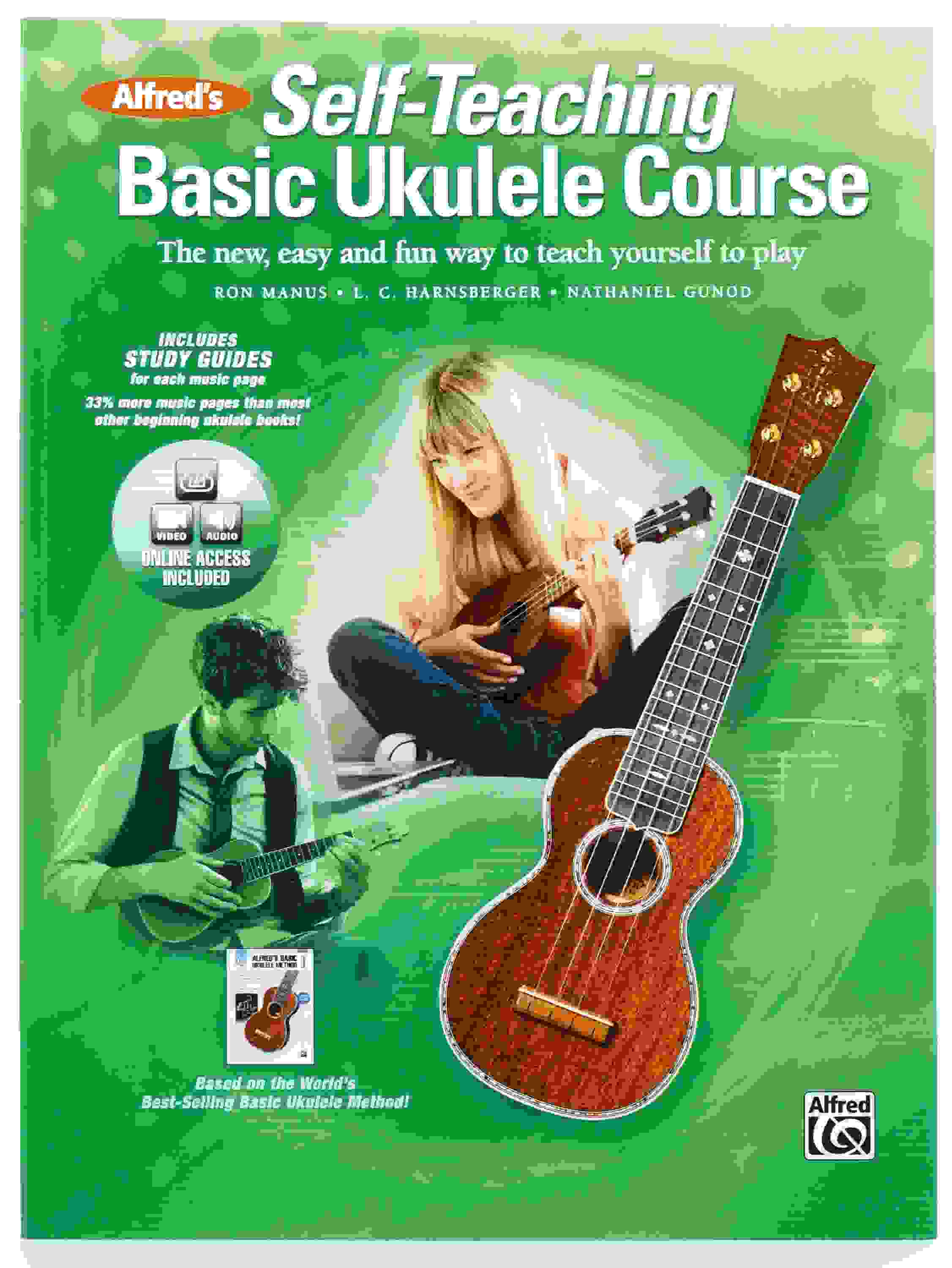 Alfred Self-Teaching Basic Ukulele Course | Sweetwater
