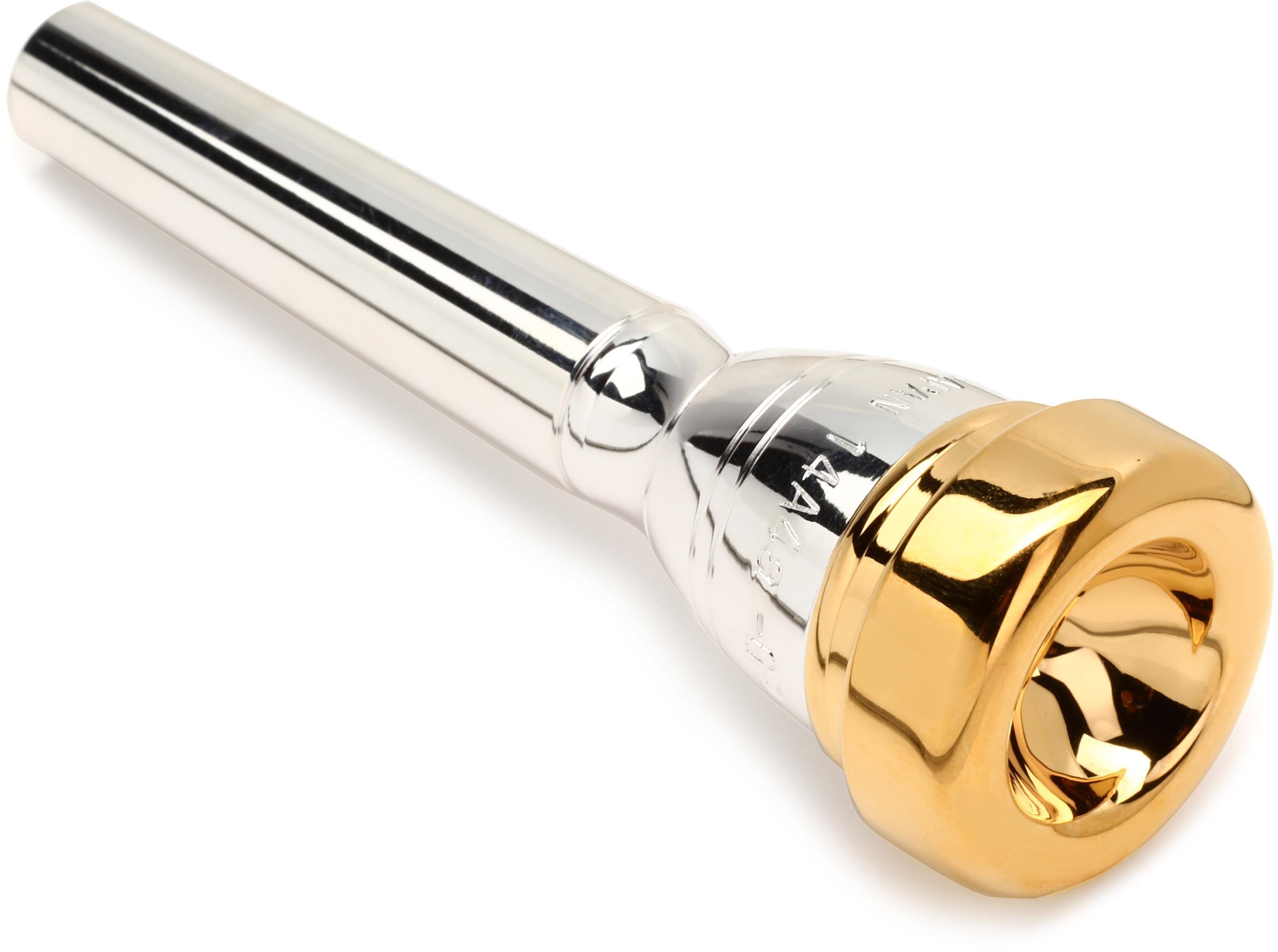 Yamaha Heavyweight Trumpet Mouthpiece - 14A4a with Gold-plated Rim and ...
