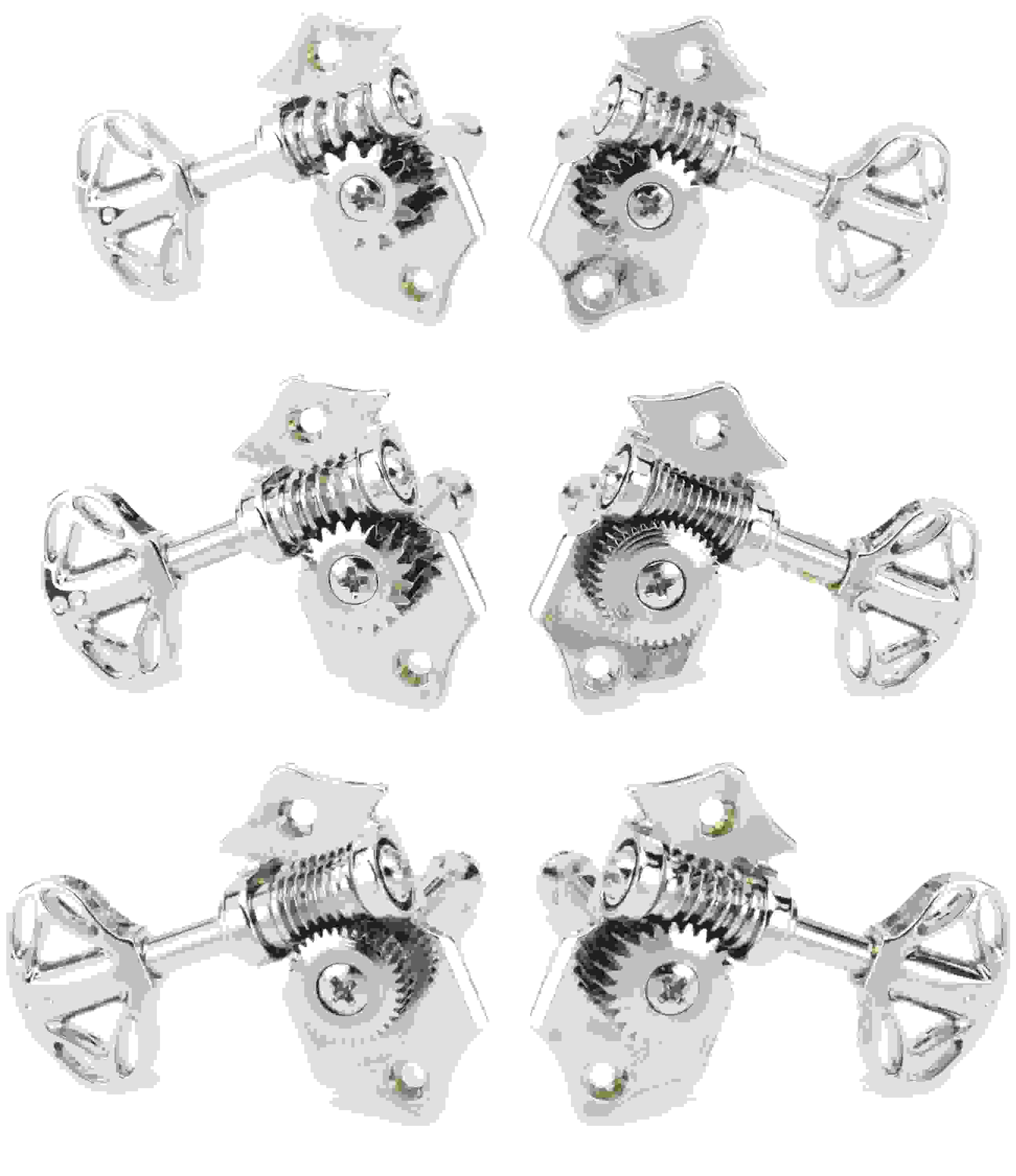 Graph Tech PRN-3411-N0 Ratio Acoustic 3+3 Open Back Tuning Machines ...