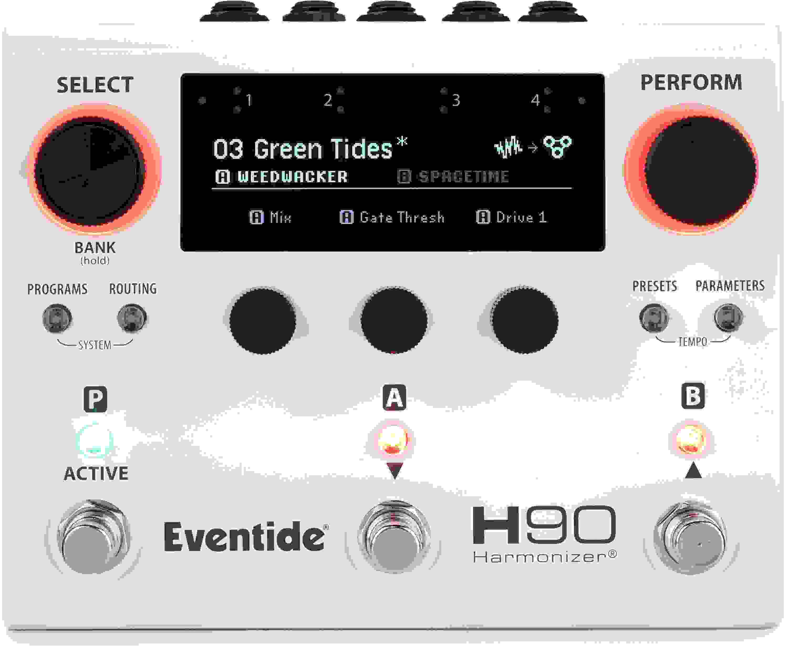 Eventide H90 Harmonizer Multi-effects Pedal - White | Sweetwater