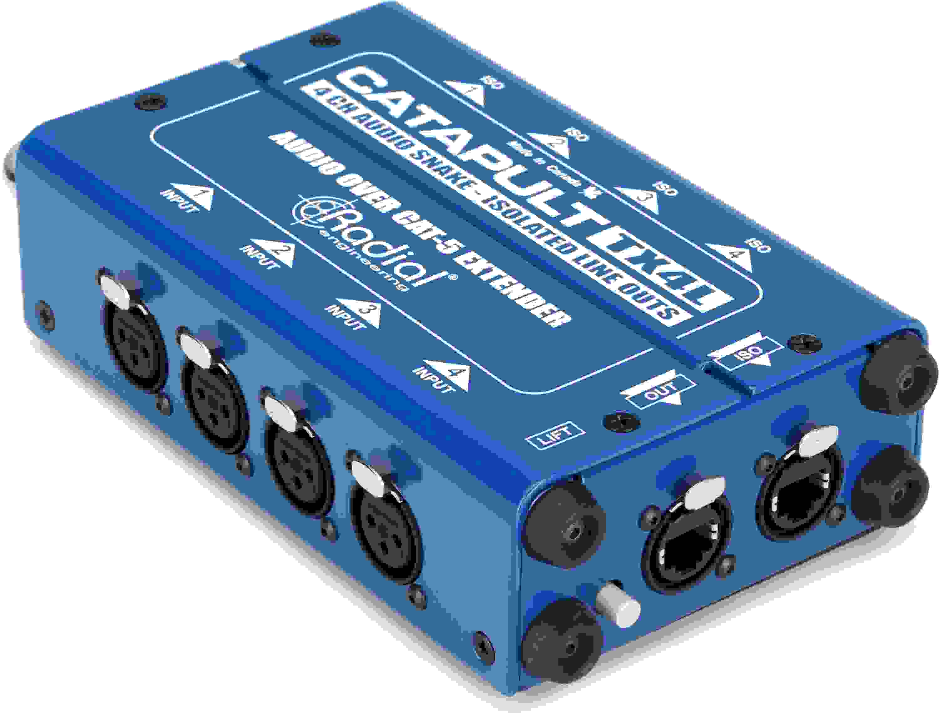Radial Catapult TX4L 4-channel Cat 5 Audio Snake Module | Sweetwater