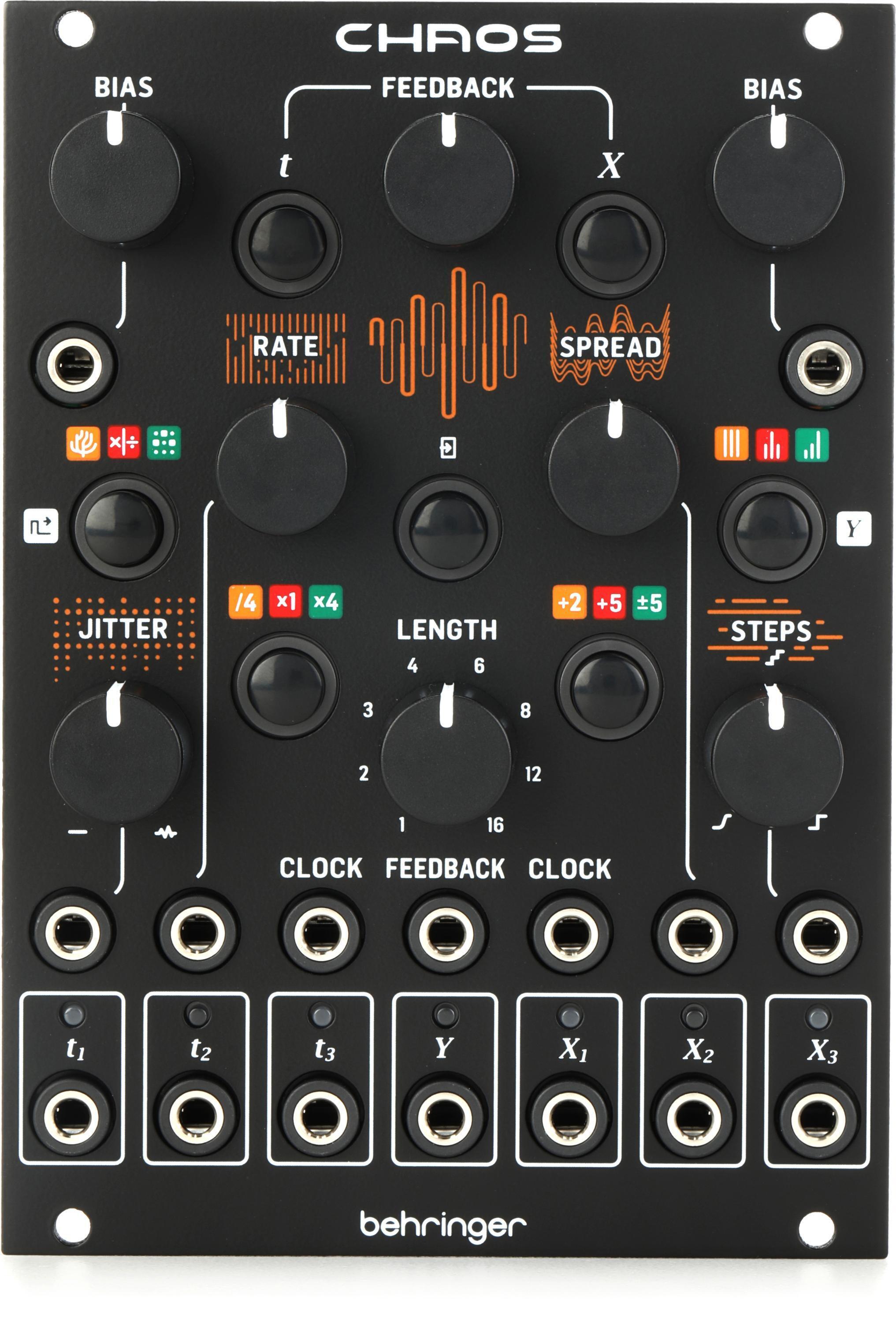 Behringer Chaos Analog Random Sampler Eurorack Module | Sweetwater