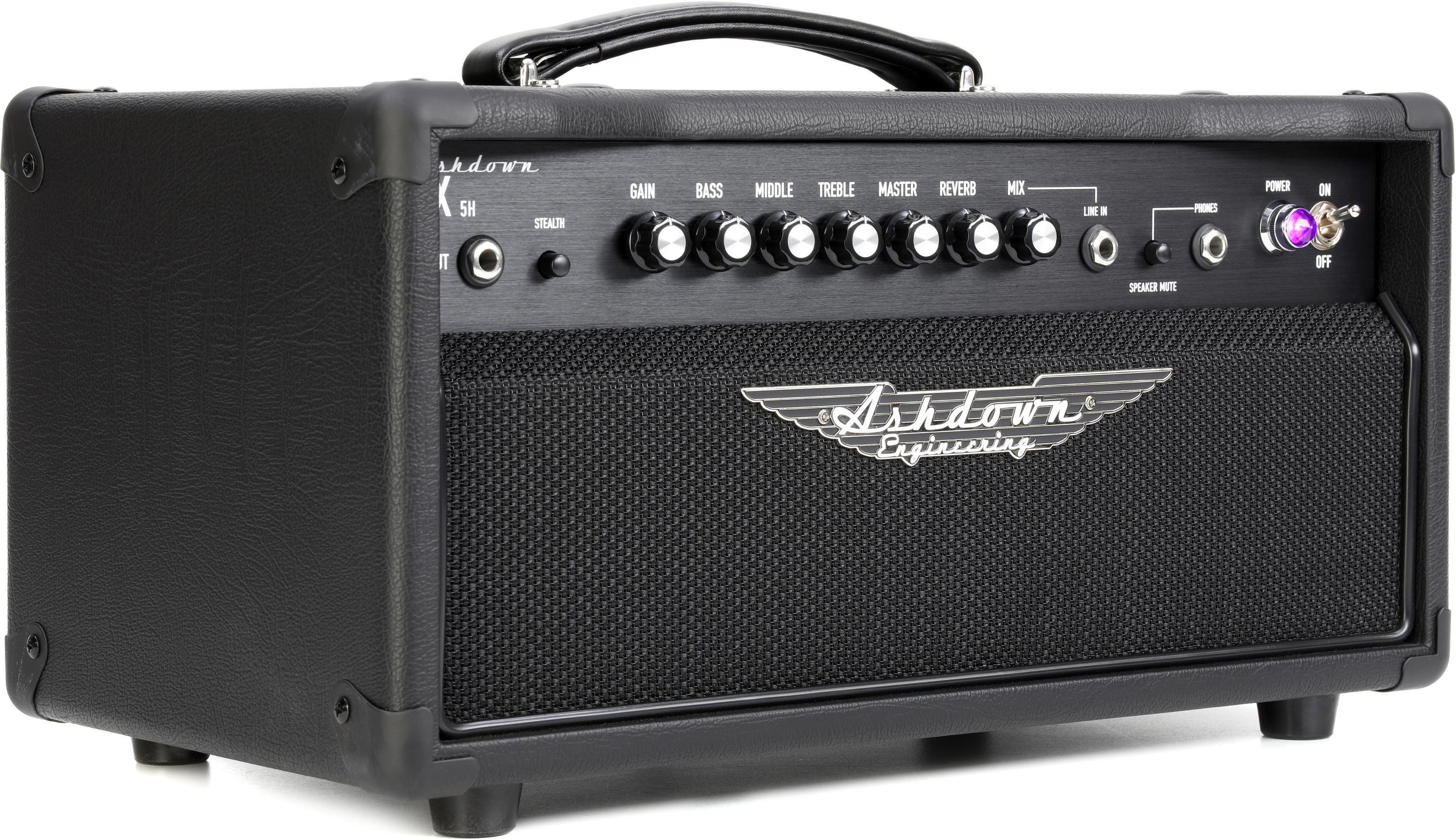 Ashdown SX-5H 5-watt Guitar Tube Amp Head - Black Tolex/Black Grille | Sweetwater