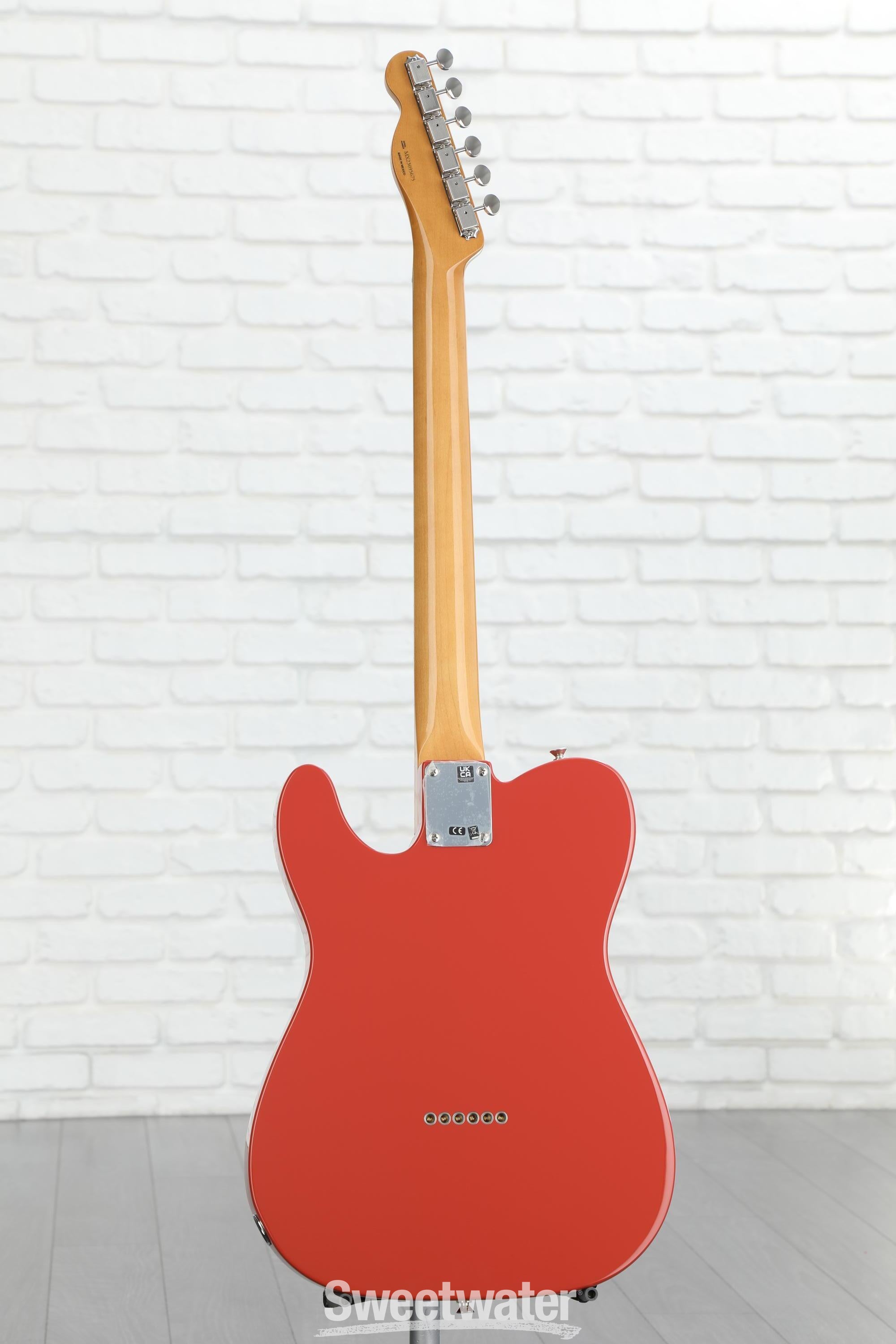 Fender Vintera II '60s Telecaster Electric Guitar - Fiesta Red | Sweetwater