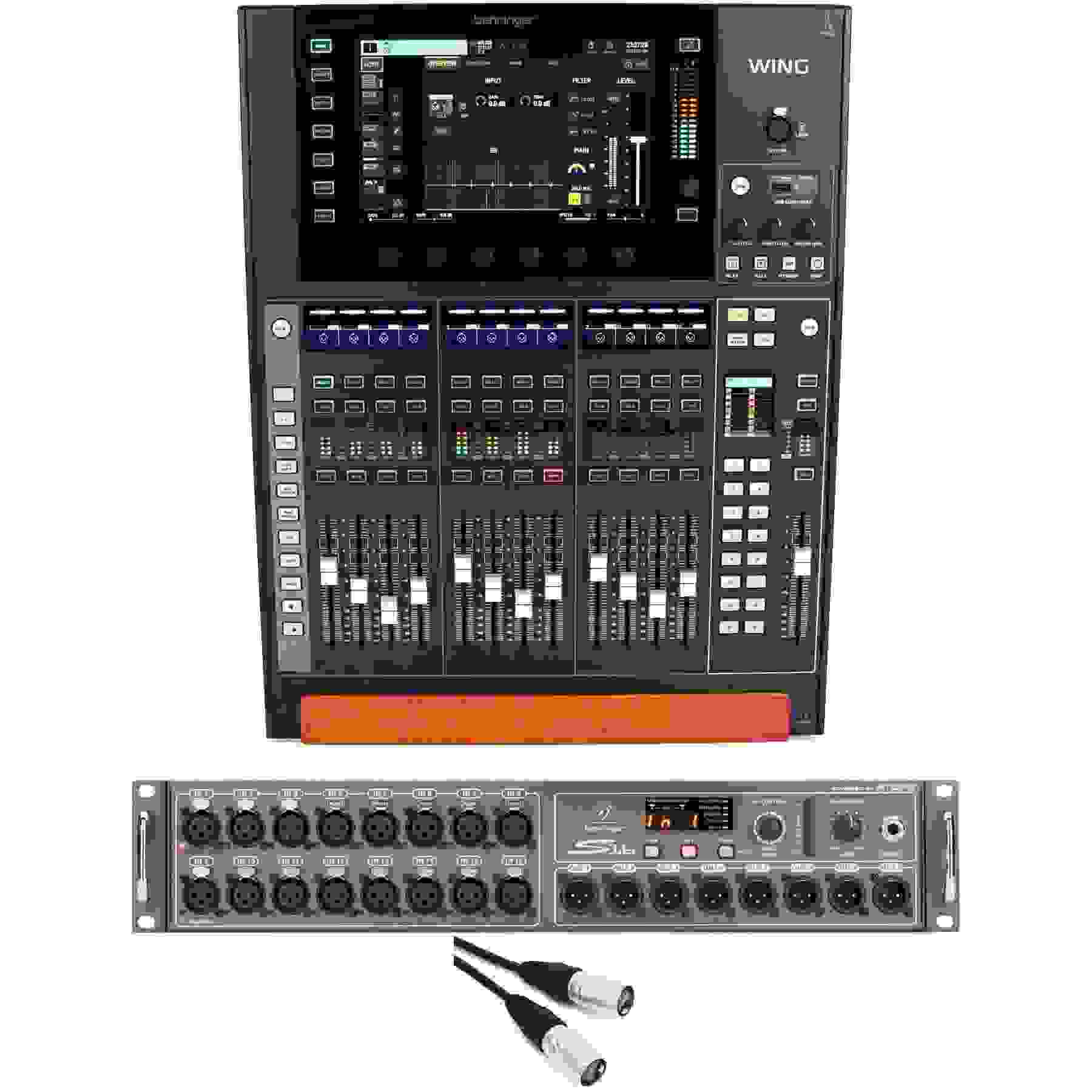 Behringer WING Compact 48-channel Digital Mixer with S16 Stage Box ...