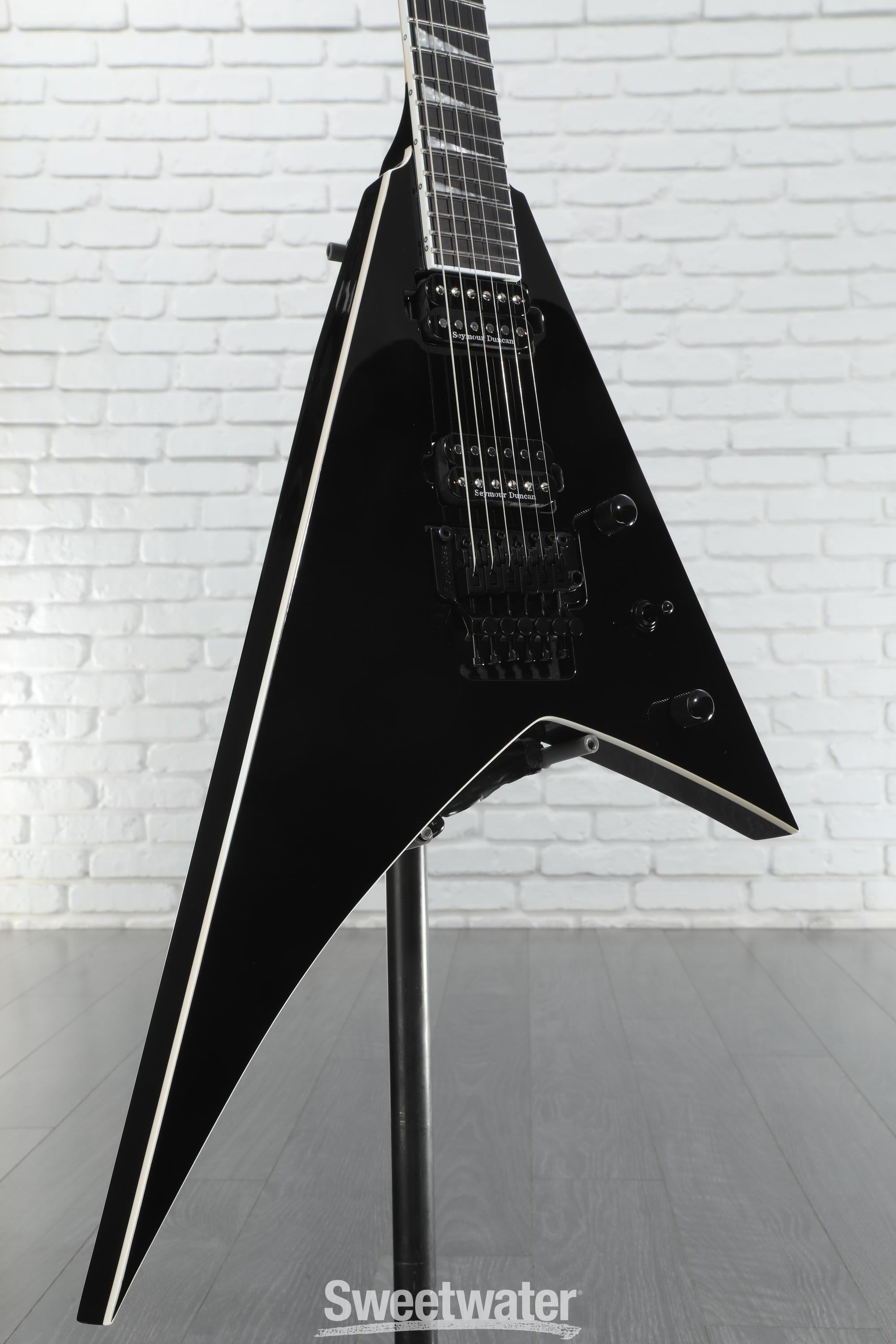 Jackson Pro Plus Series Rhoads Electric Guitar - Deep Black | Sweetwater