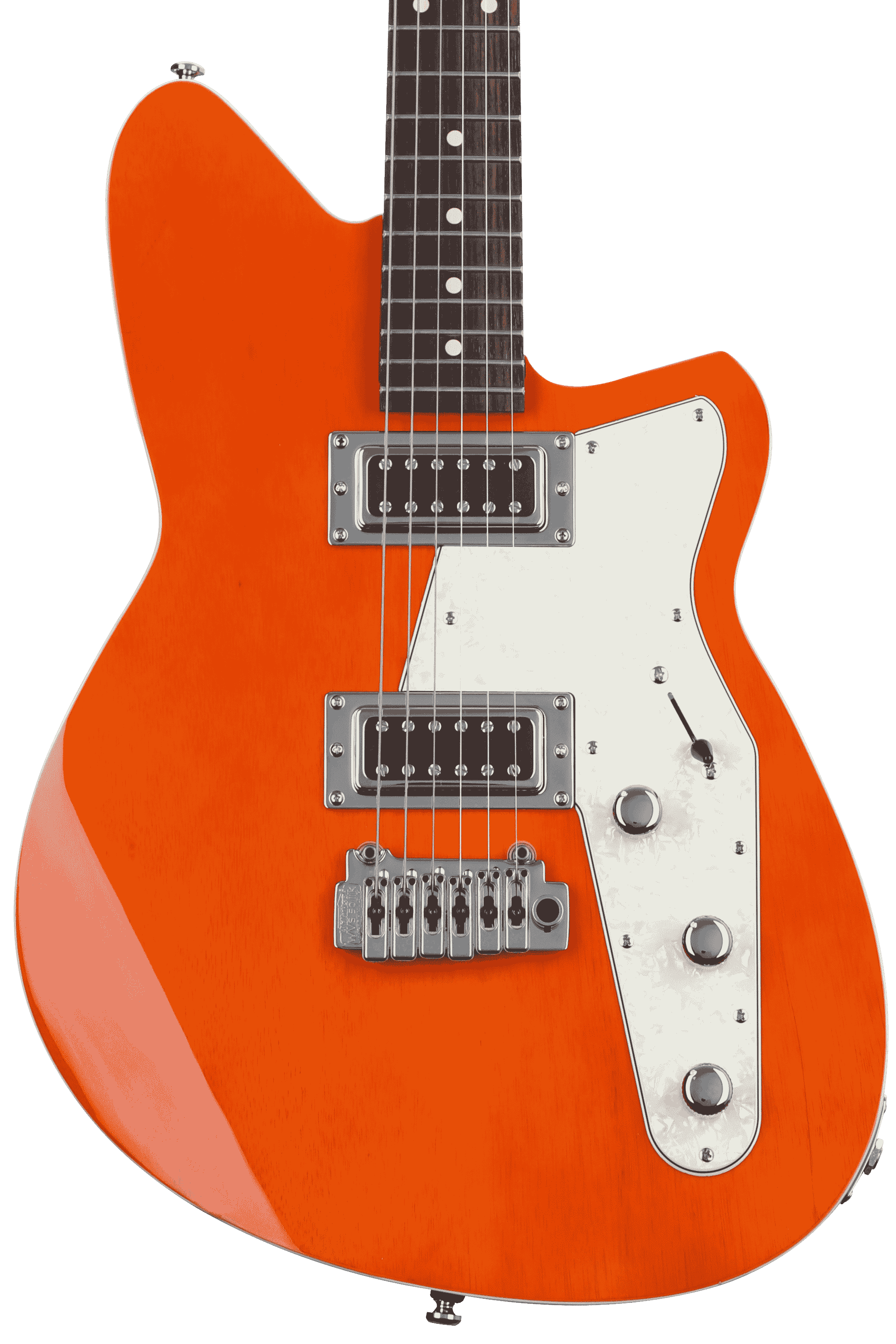 Reverend Jetstream RB Electric Guitar - Rock Orange with Rosewood ...