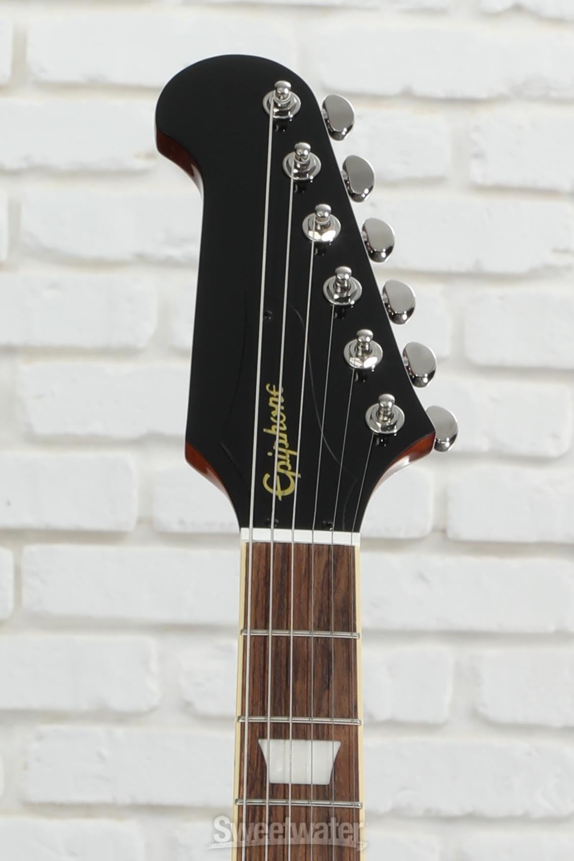 Epiphone Firebird Electric Guitar - Vintage Sunburst | Sweetwater