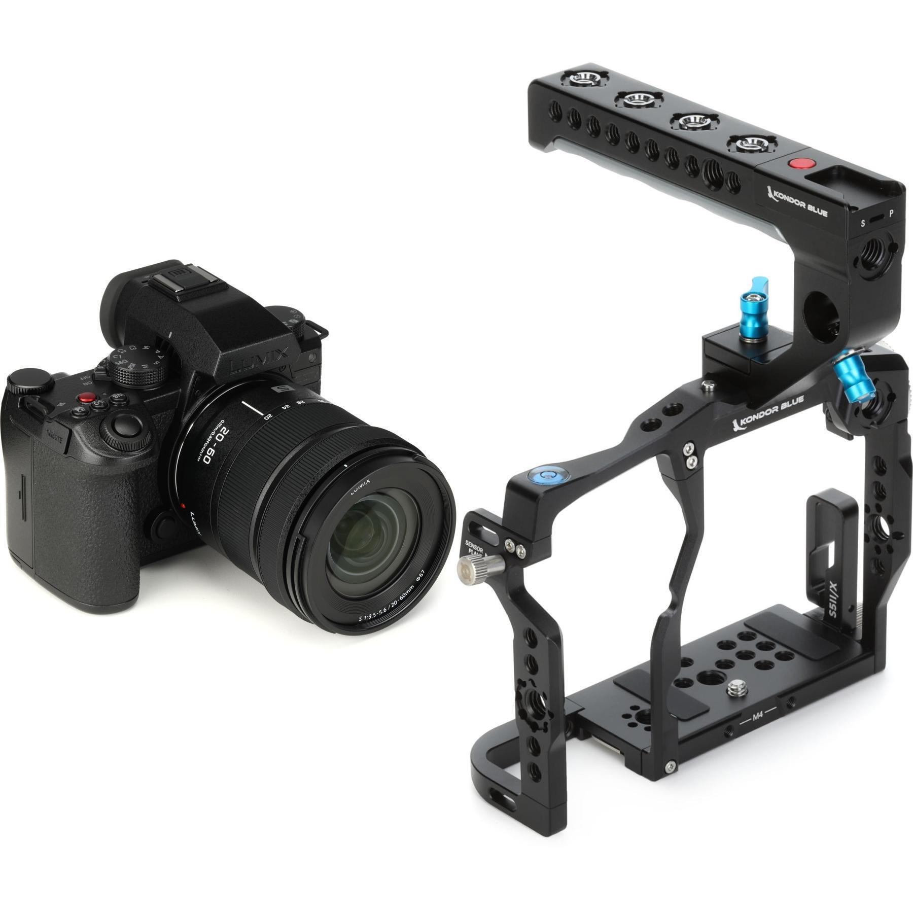 Panasonic Lumix S5M2X Full Frame Mirrorless Camera with 20-60mm Lens ...