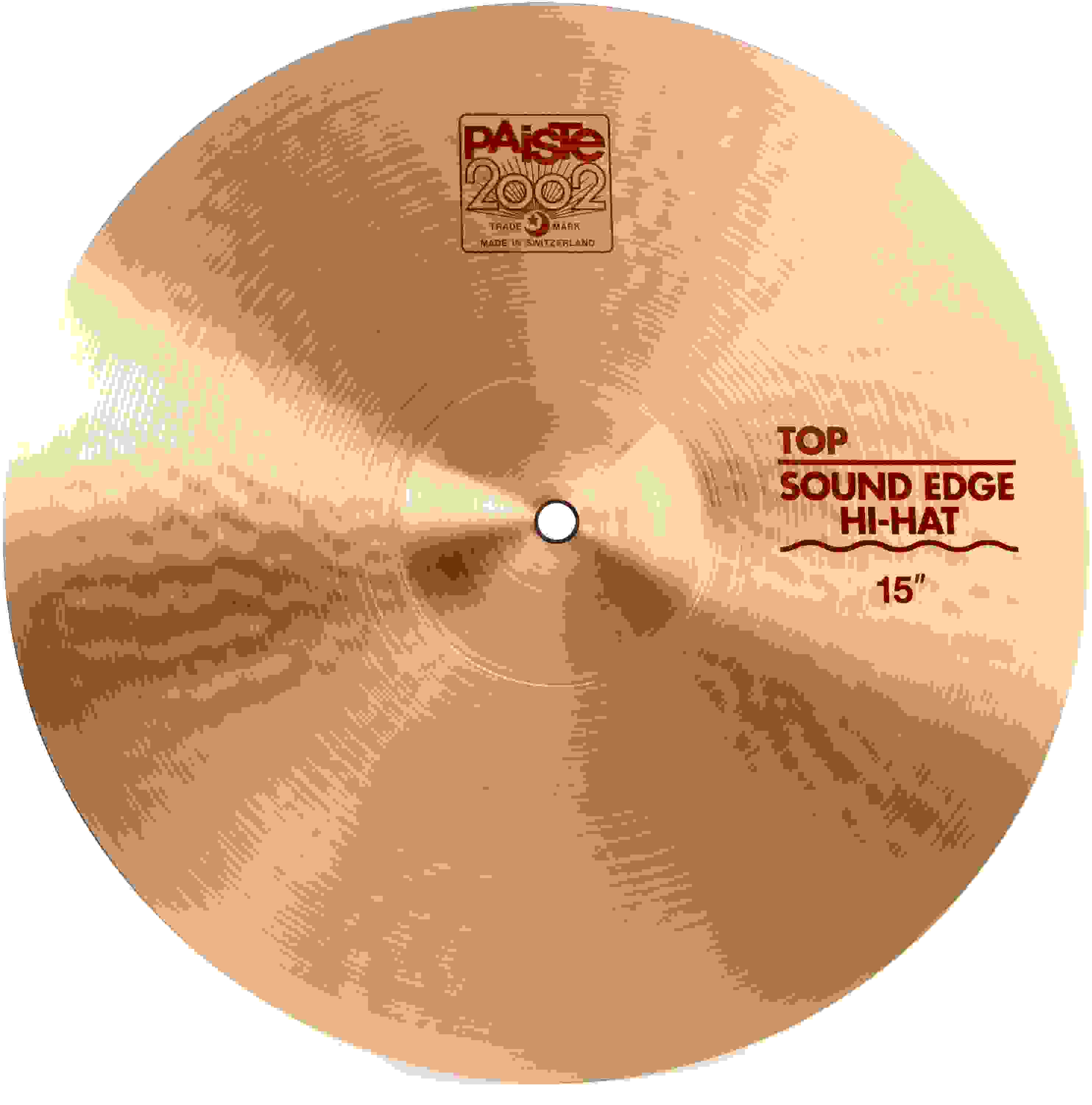 Paiste 15 inch 2002 Sound Edge Hi-hat Top Cymbal | Sweetwater
