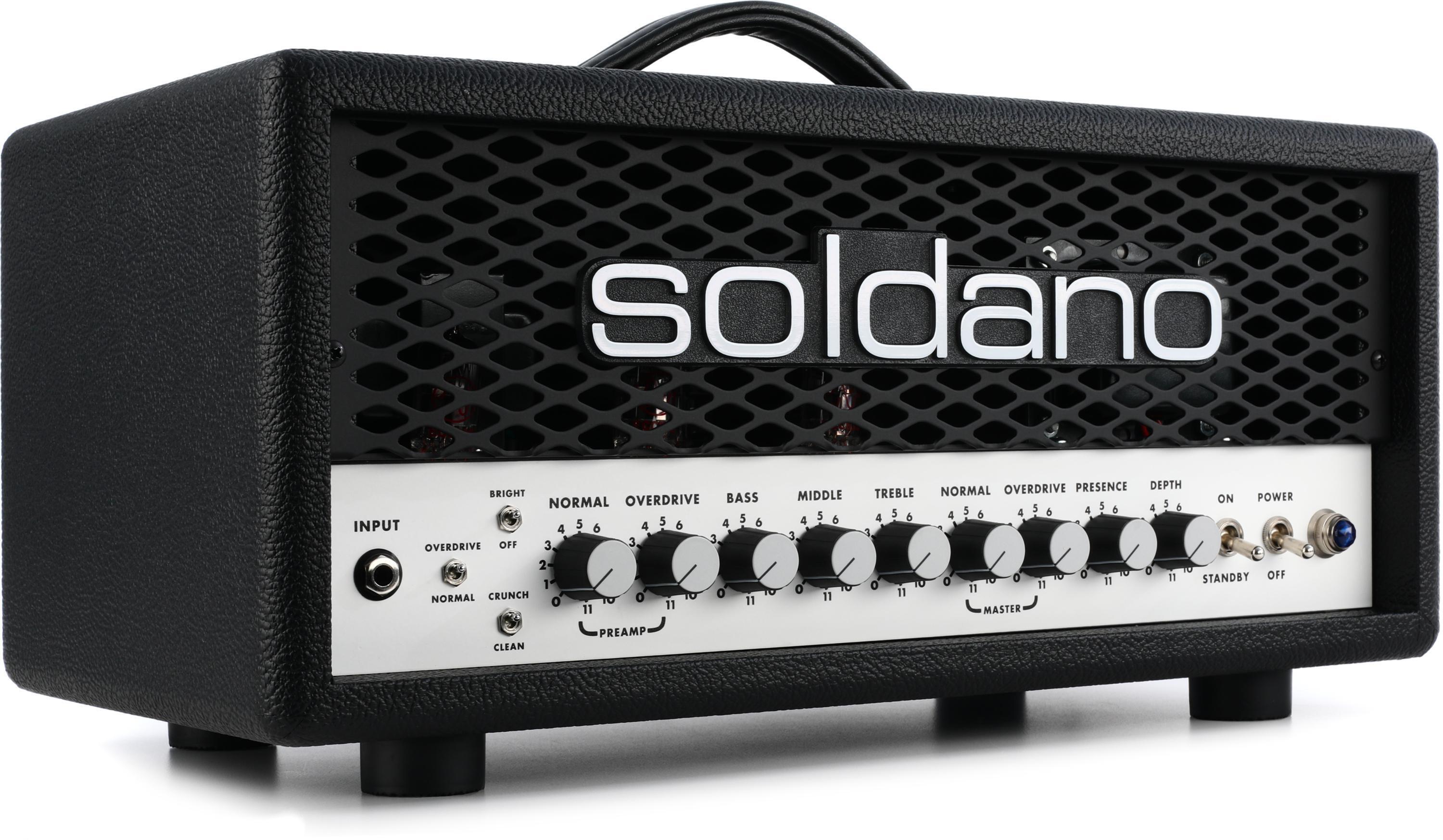 Soldano SLO-30 Super Lead Overdrive 30-watt Tube Head - Metal Grille ...