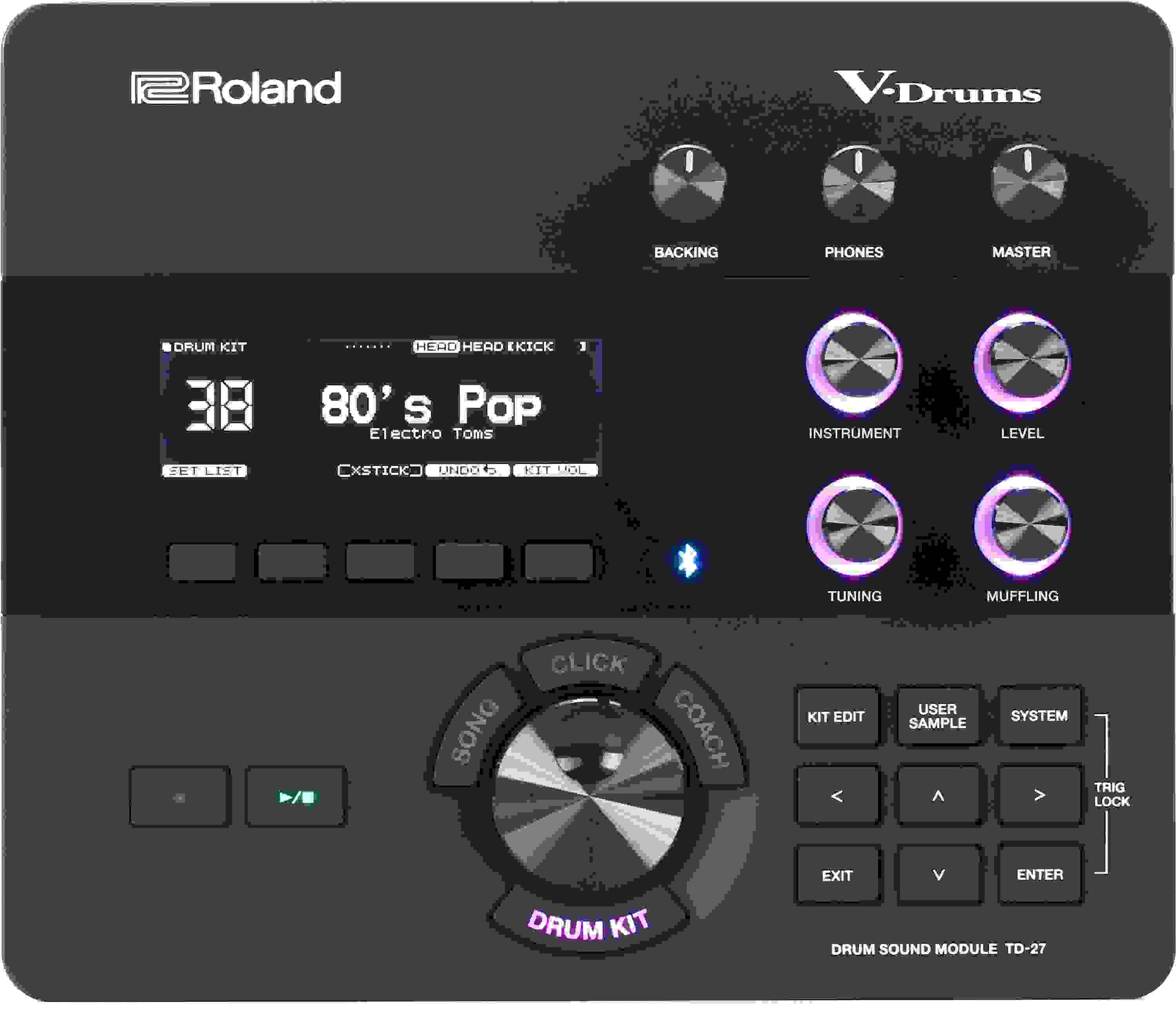 Roland V-Drums TD-27 Electronic Drums Sound Module | Sweetwater