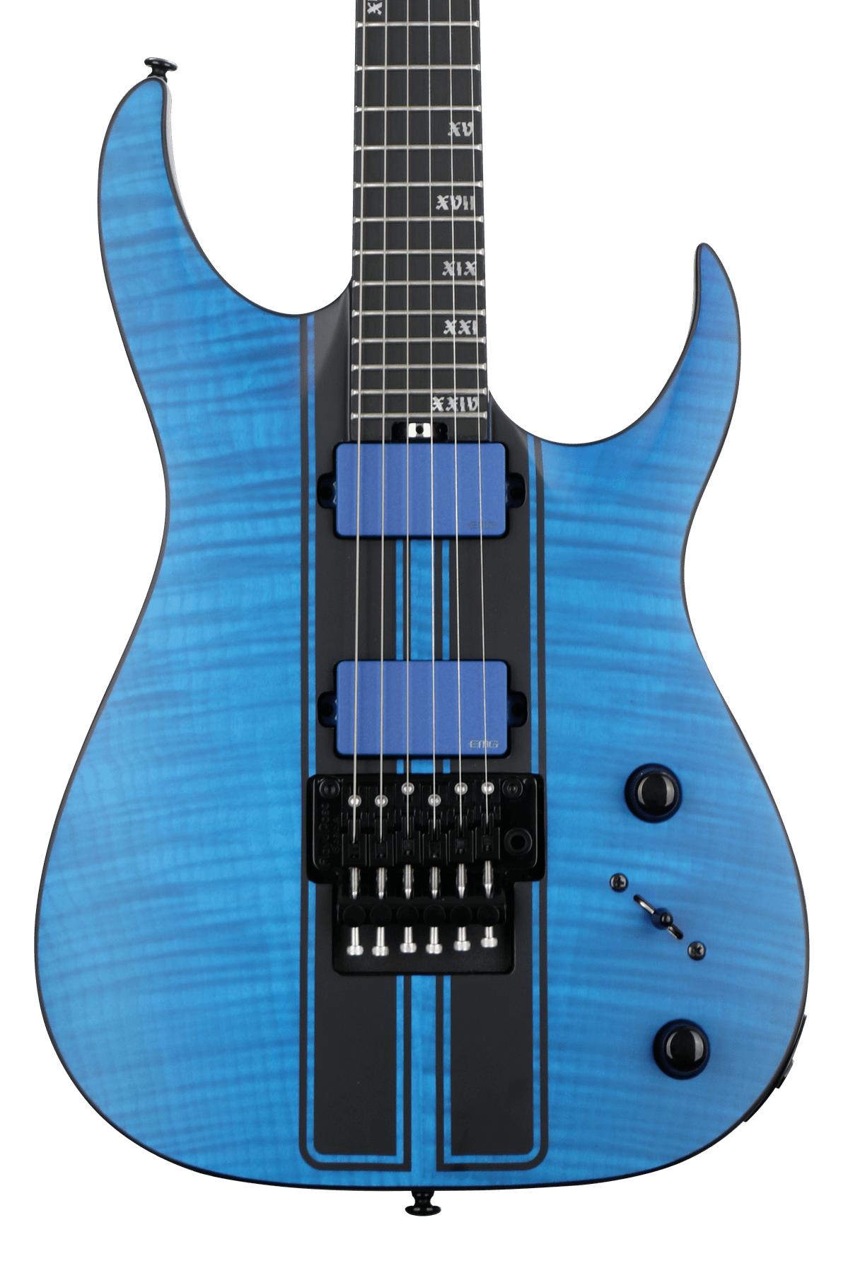 Schecter Banshee GT-6 FR Electric Guitar - Satin Trans Blue | Sweetwater