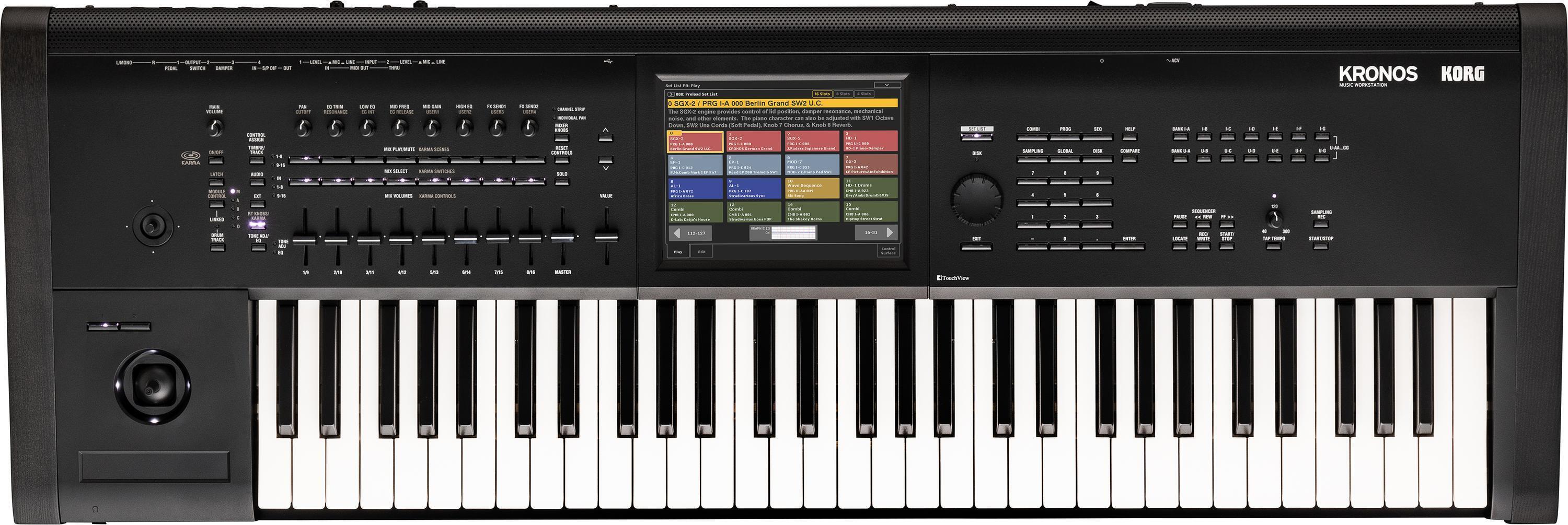 Korg Kronos 3 61-key Music Workstation | Sweetwater