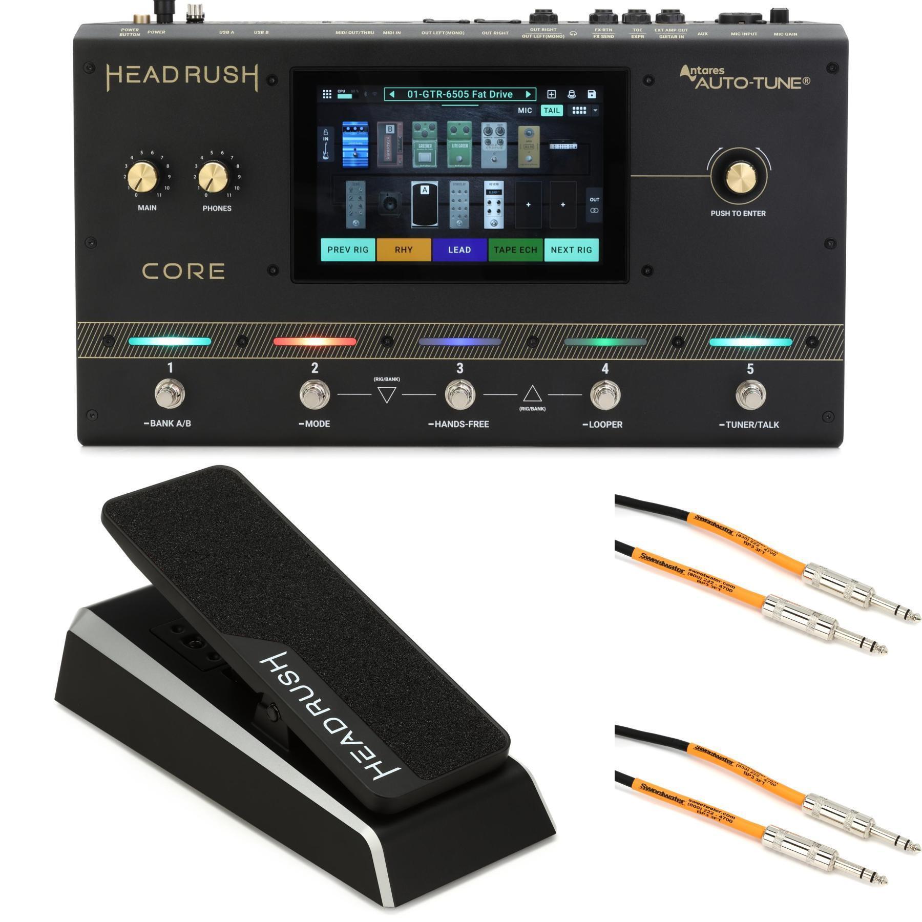 Headrush Core Guitar Multi-effect/Amp Modeler/Vocal Processor Unit and ...