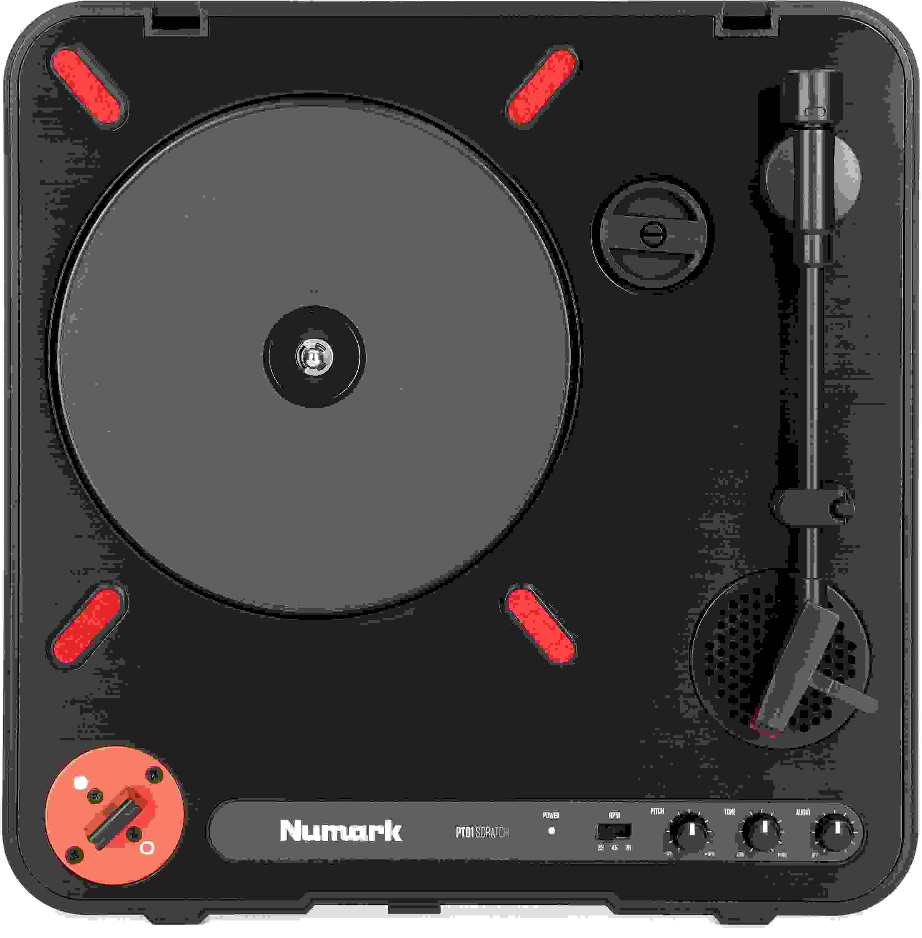Numark PT01 Scratch Portable DJ Turntable | Sweetwater