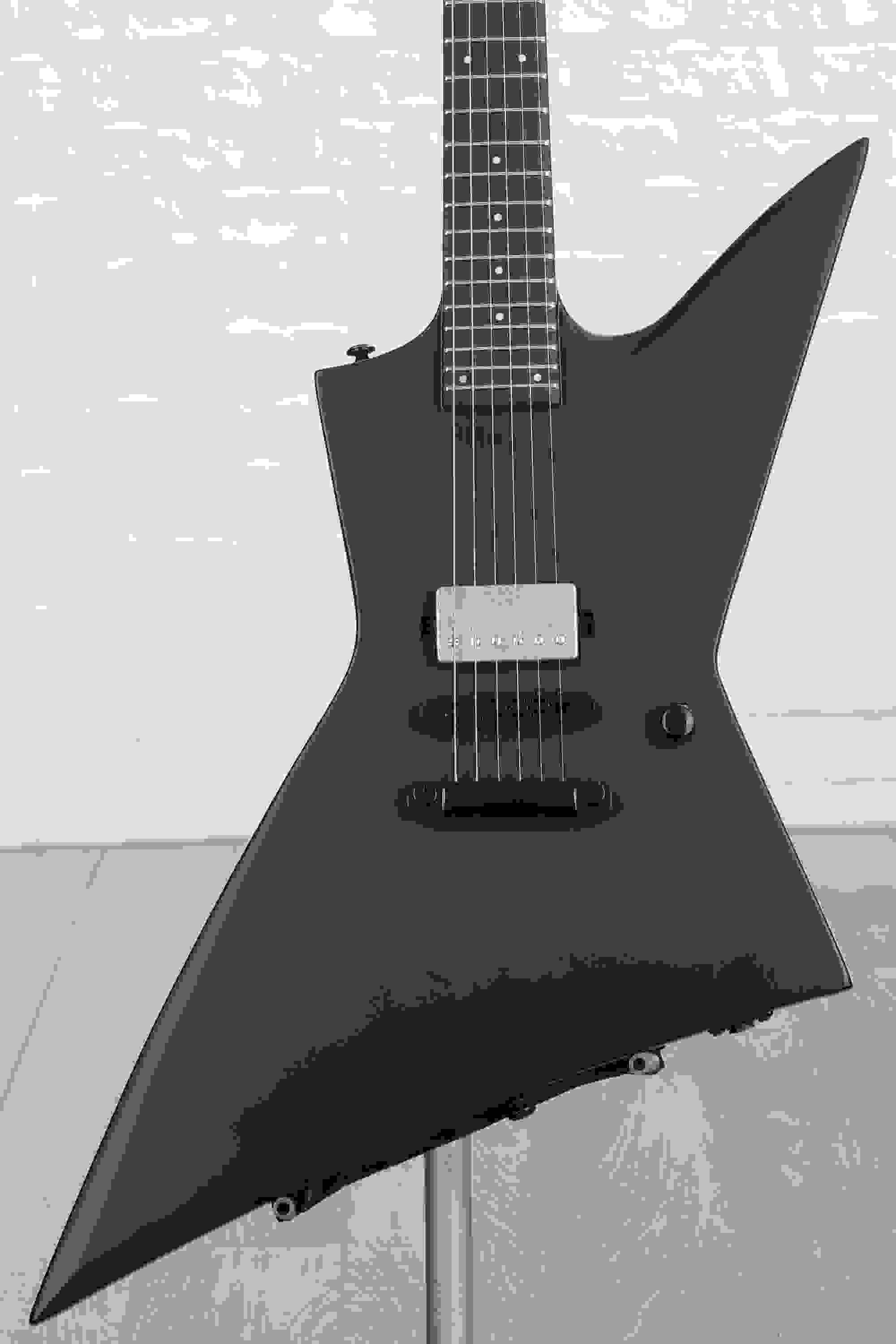 ESP LTD EX-201 Electric Guitar - Black Satin | Sweetwater