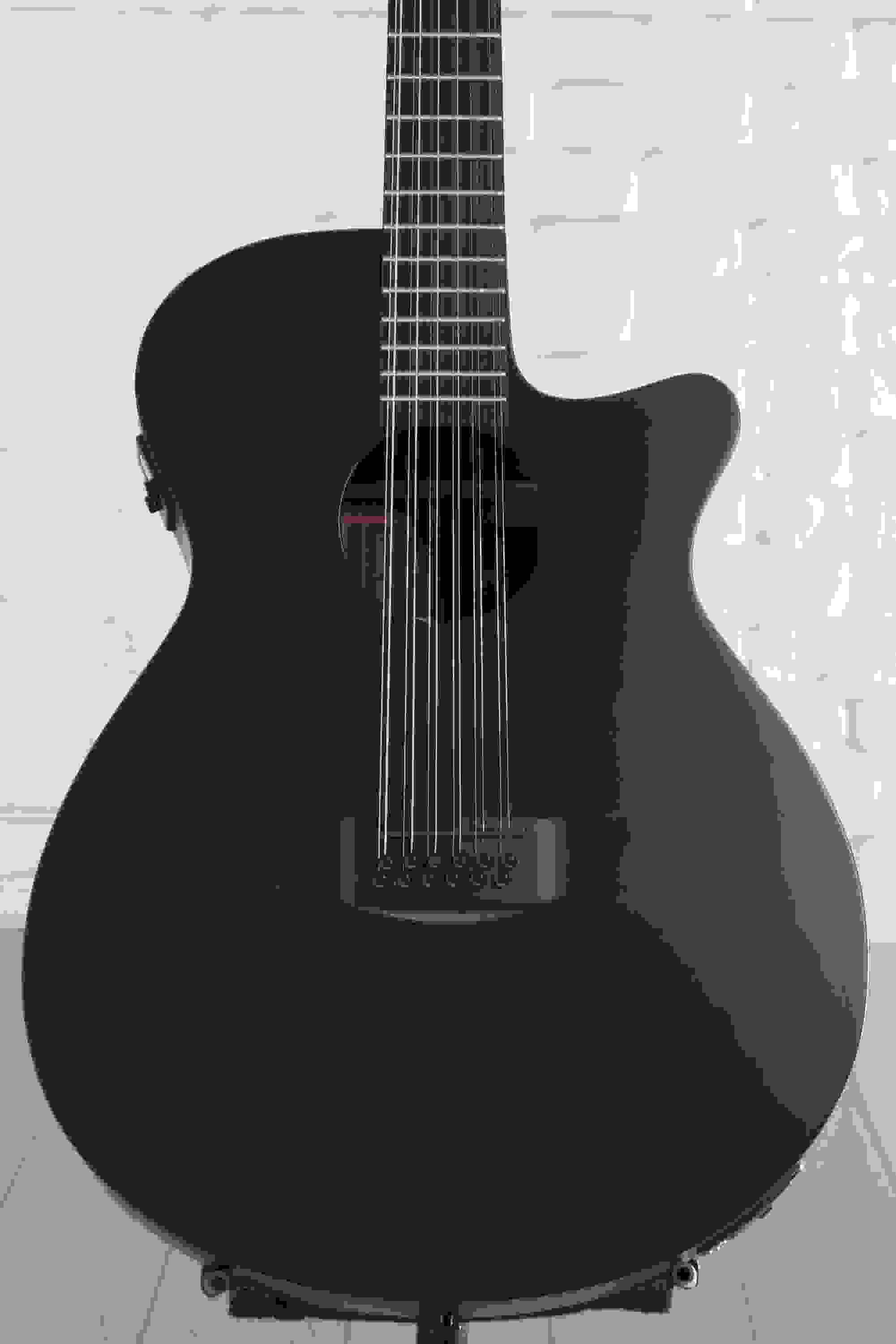 Ibanez AEG1221 12-string Acoustic-electric Guitar - Black Out | Sweetwater