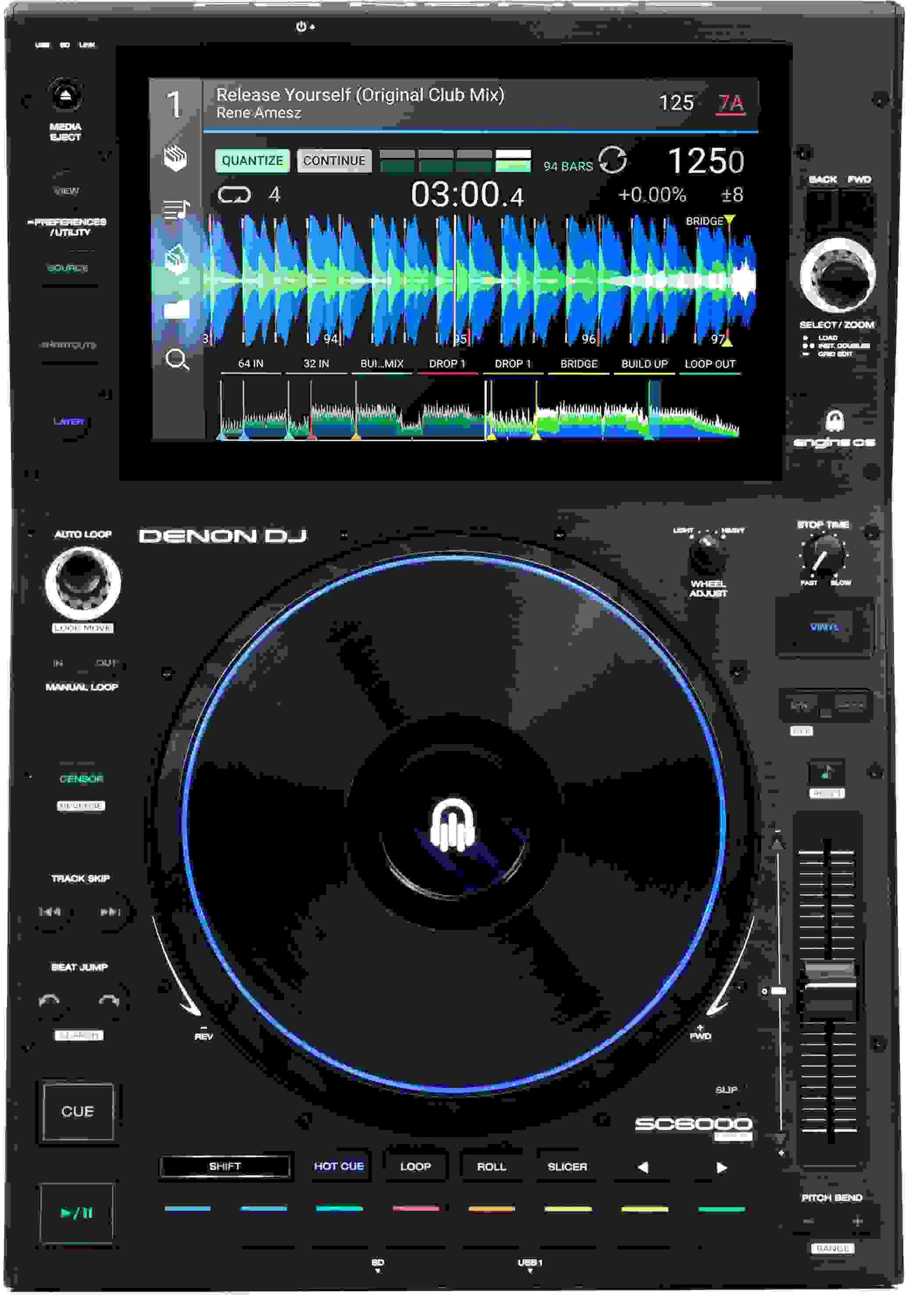 Denon DJ SC6000 Prime Professional DJ Media Player with Touchscreen and ...