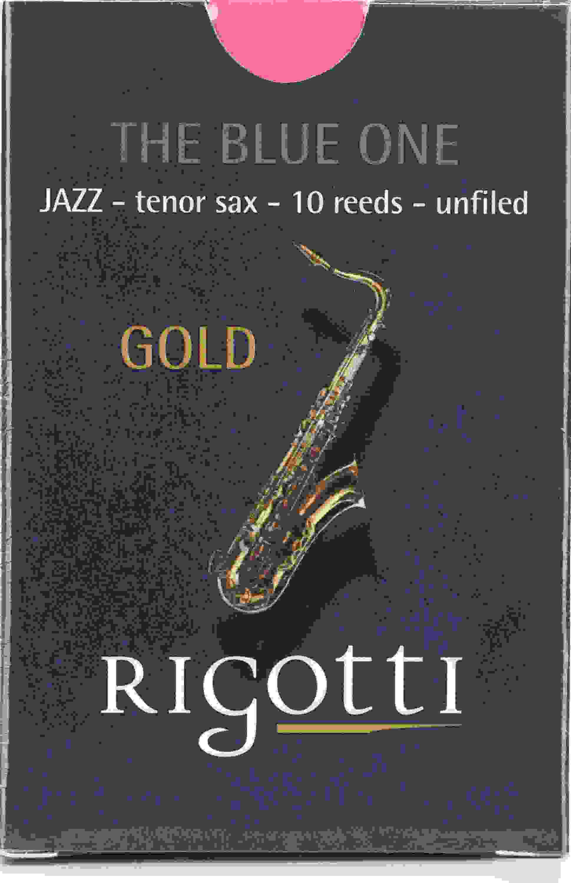 Rigotti RG.JST Gold Jazz Tenor Saxophone Reeds - 3 Medium (10-pack ...