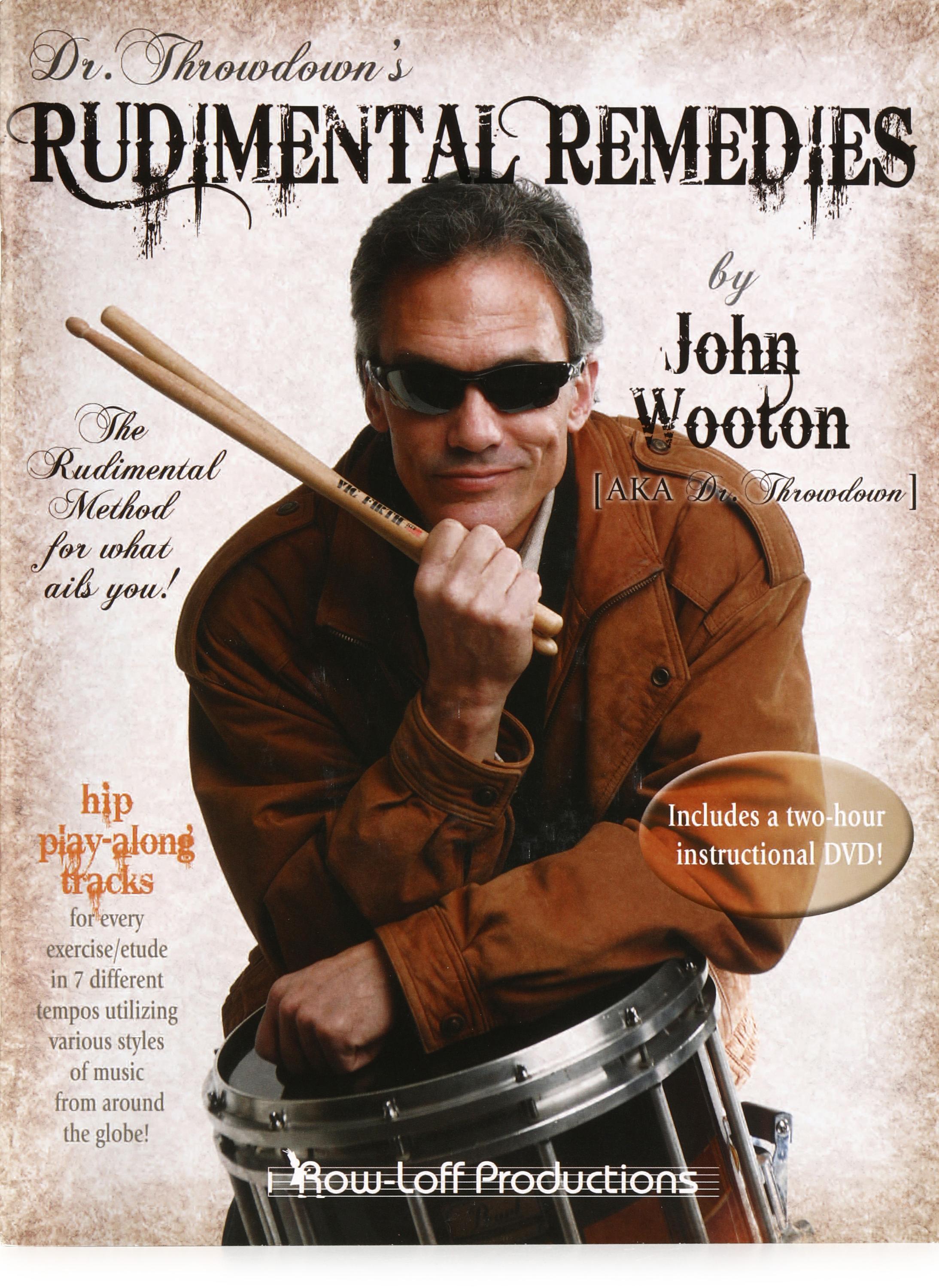 Row-Loff Productions Dr. Throwdown's Rudimental Remedies Book | Sweetwater