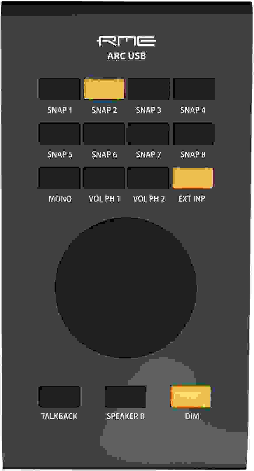 RME ARC-USB Advanced Remote Control - Black | Sweetwater