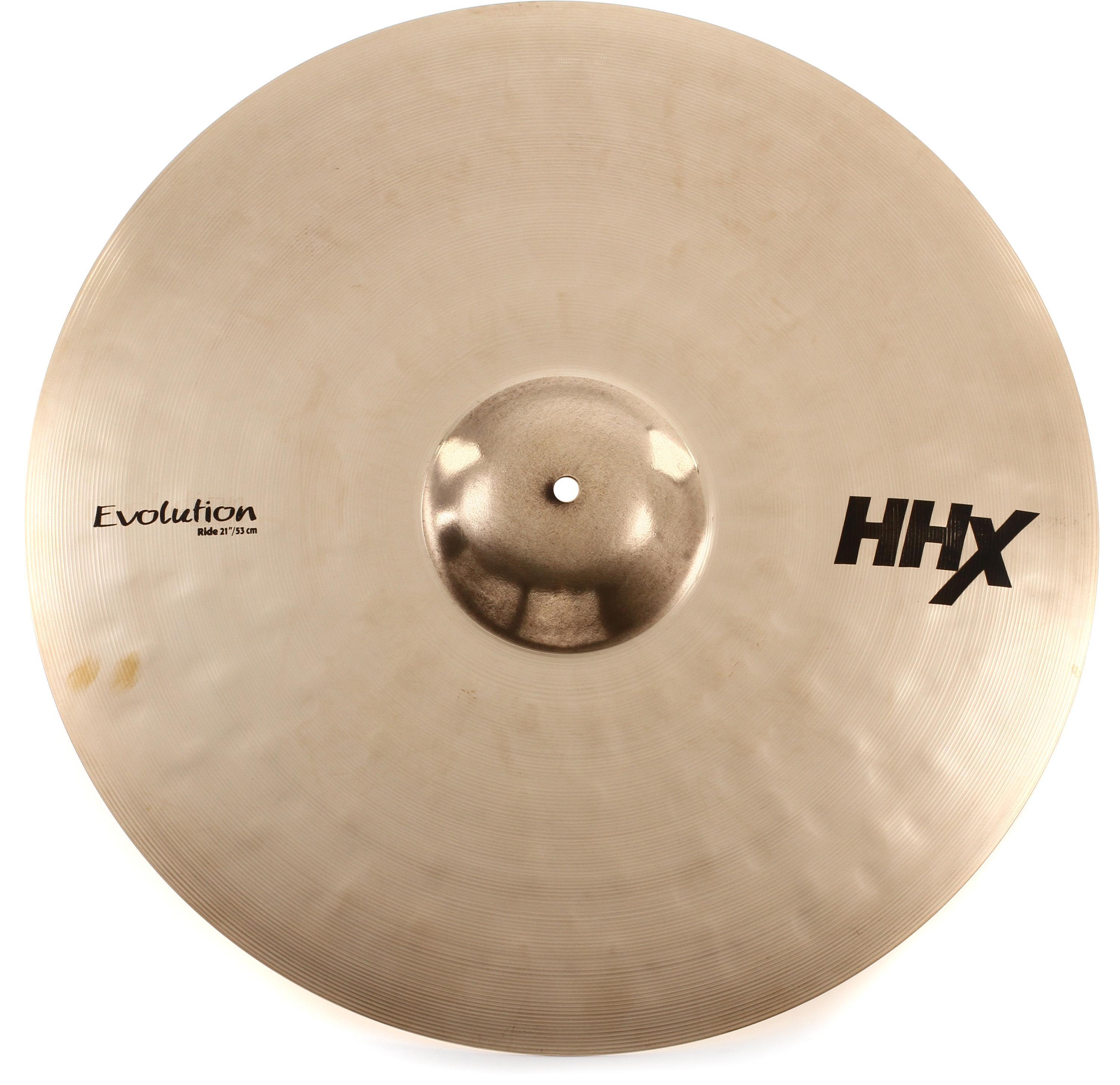 Sabian 21 inch HHX Evolution Ride Cymbal - Brilliant Finish | Sweetwater