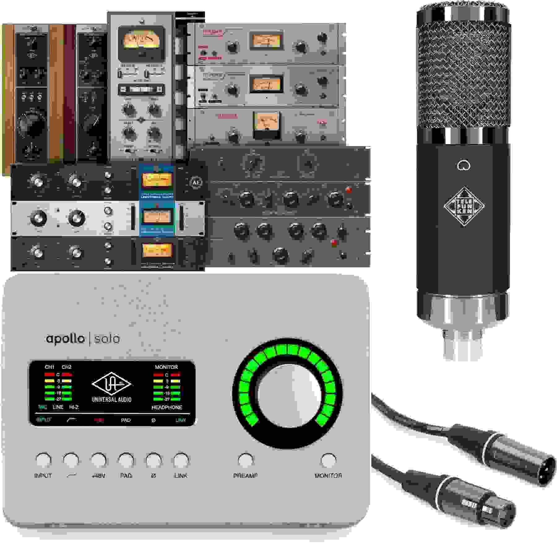 Universal Audio Apollo Solo Heritage Edition Thunderbolt 3 Audio ...