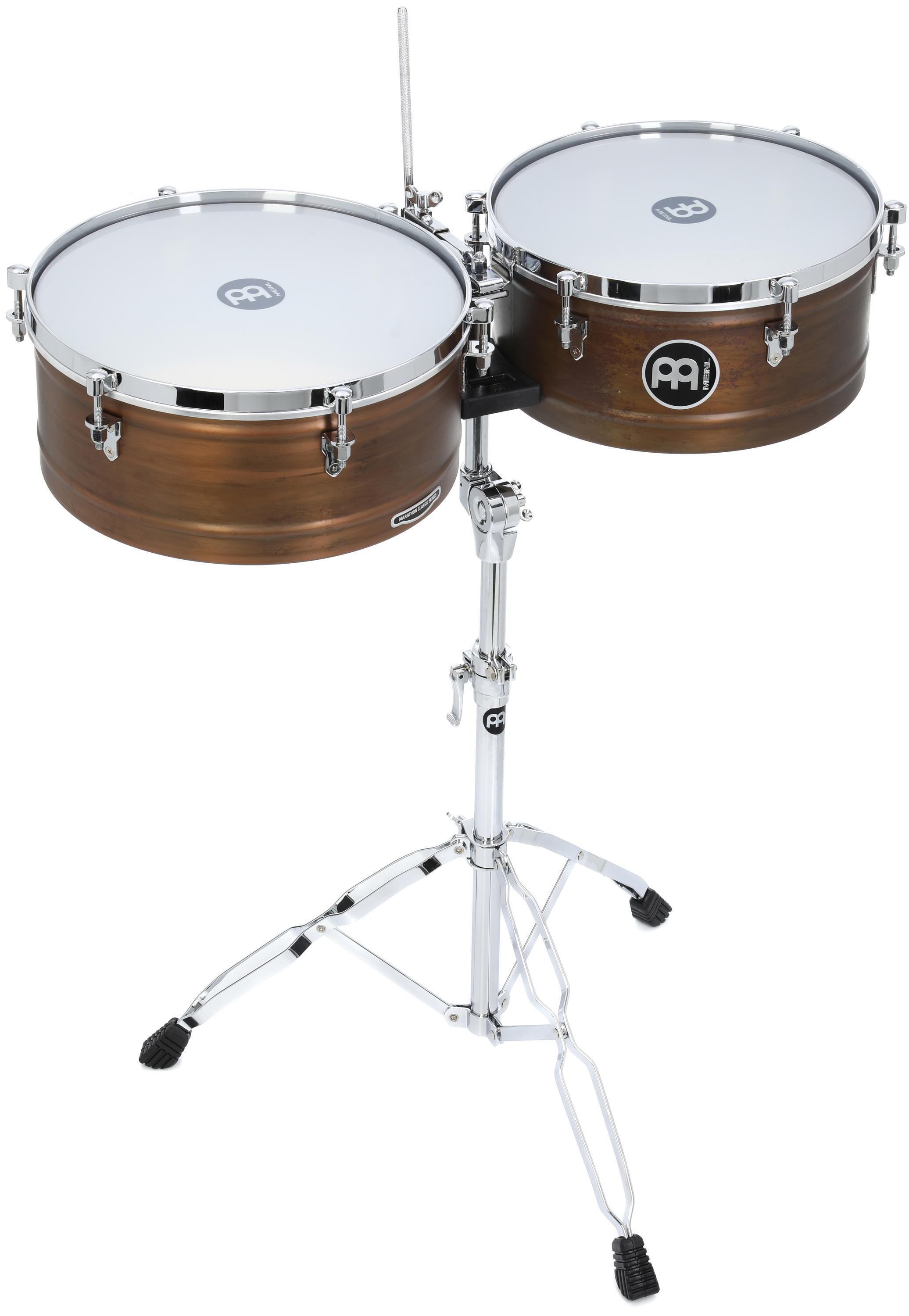Meinl Percussion Marathon Series Timbales - Antique Finish | Sweetwater