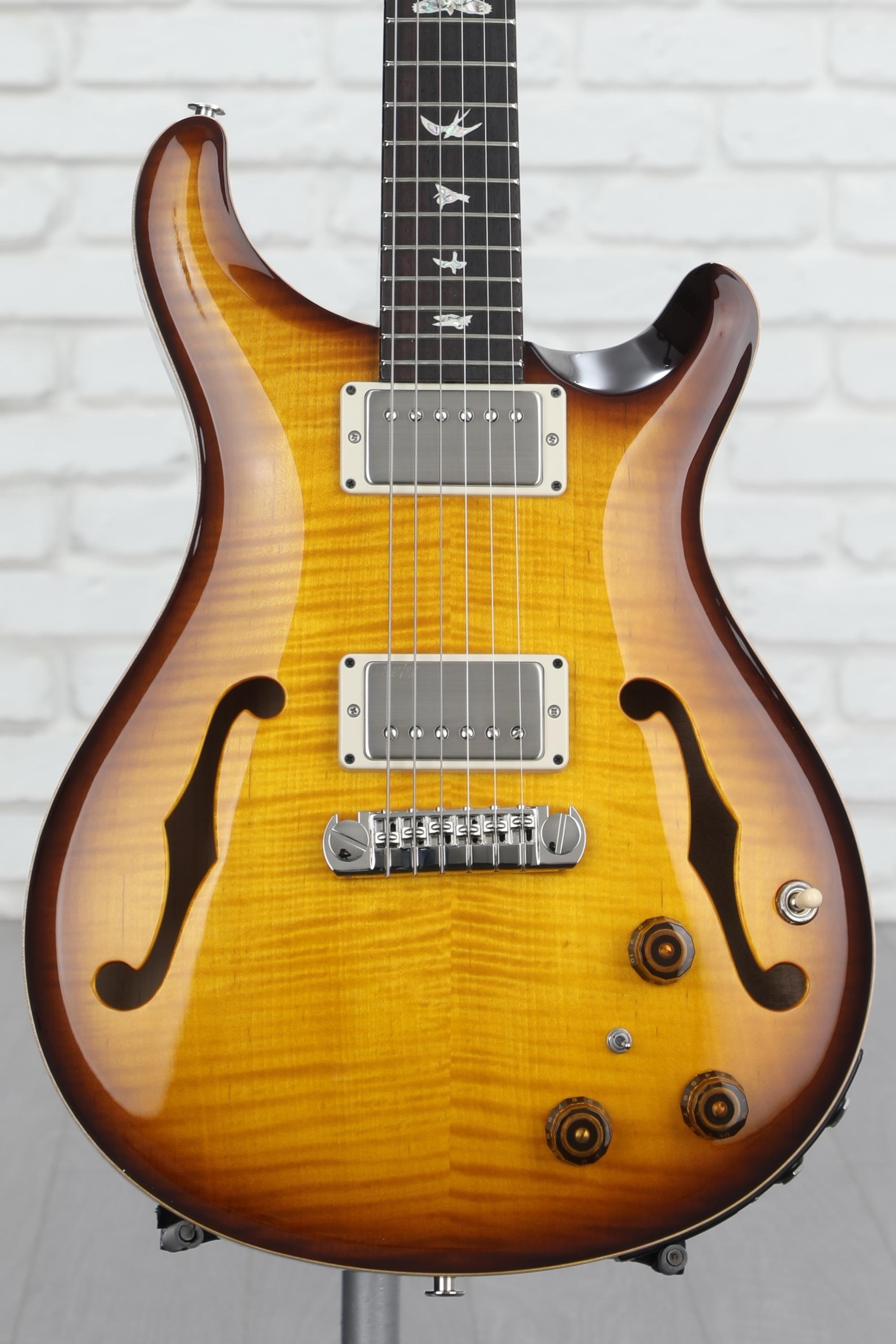 PRS Hollowbody II Piezo Electric Guitar - McCarty Tobacco Sunburst | Sweetwater