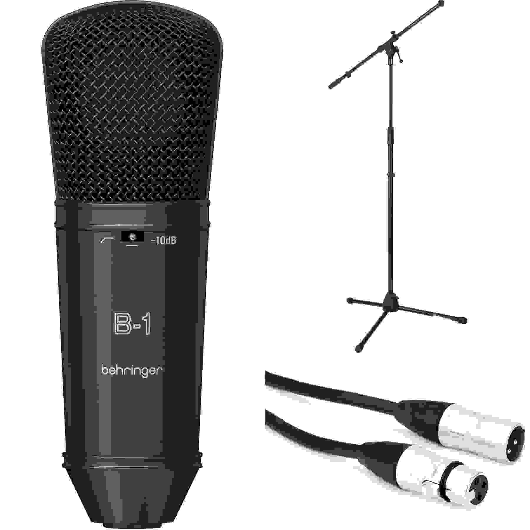 Behringer B-1 Large-diaphragm Condenser Mic with Stand and Cable - Dark ...
