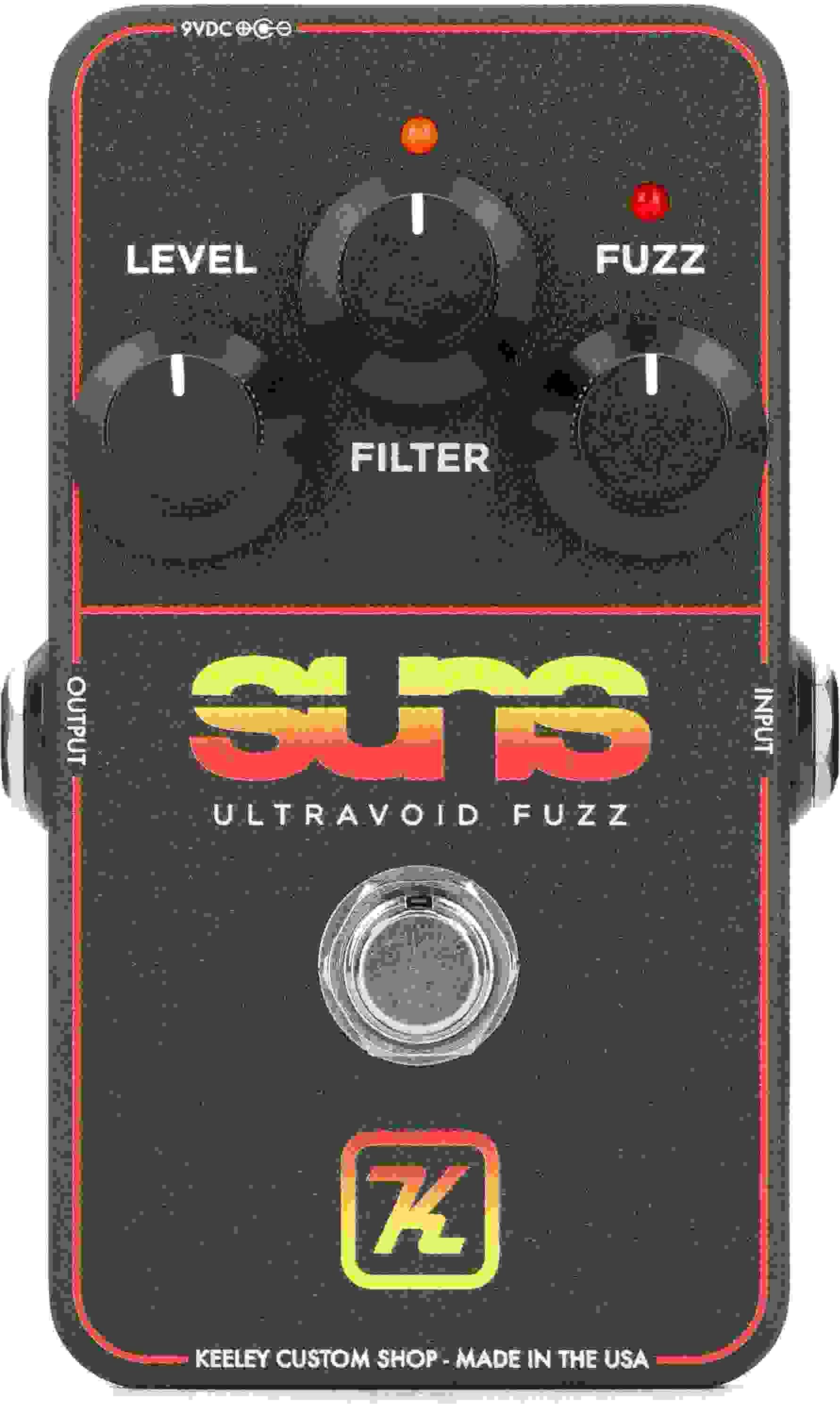 Keeley Suns Ultravoid Fuzz Pedal - Sweetwater Exclusive