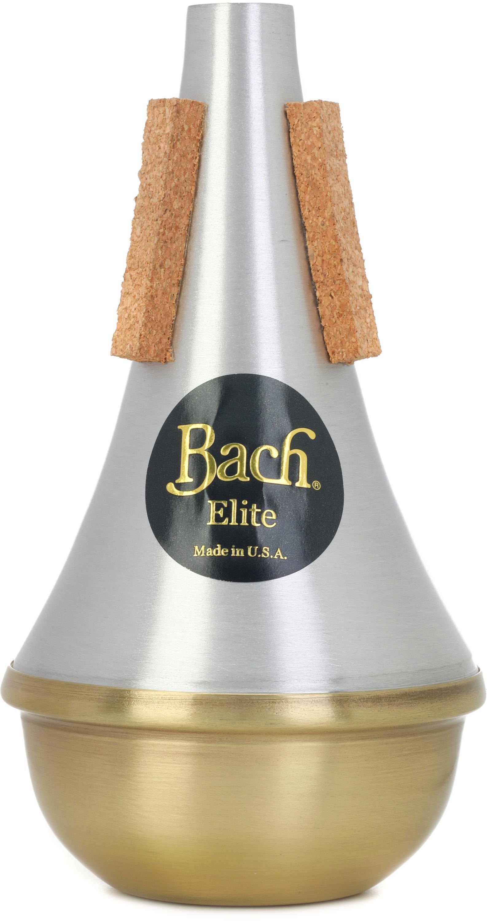 Bach ETR10 Elite Trumpet Straight Mute - Aluminum with Brass Bottom ...