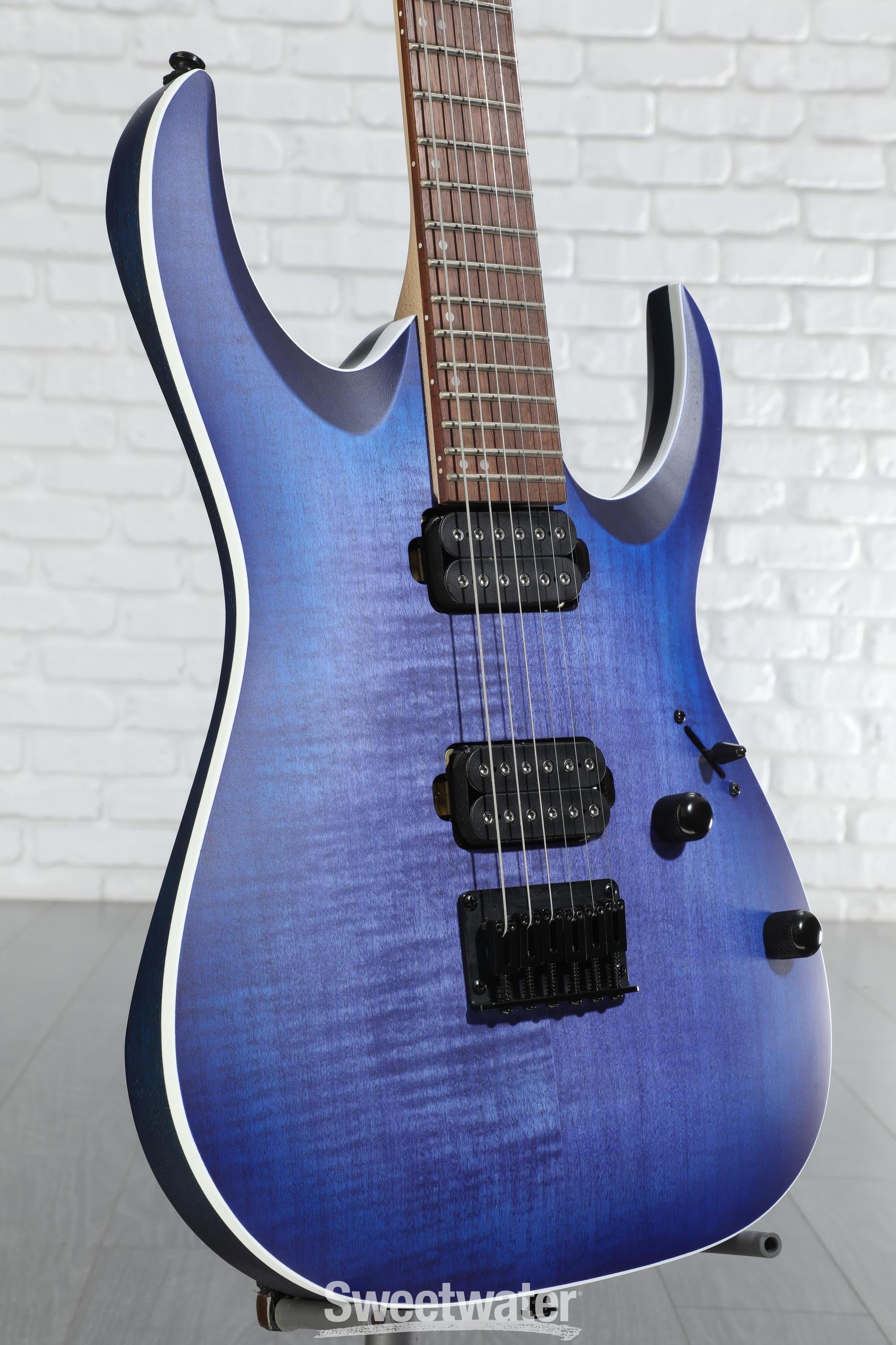 Ibanez RGA42FM - Blue Lagoon Burst Flat | Sweetwater