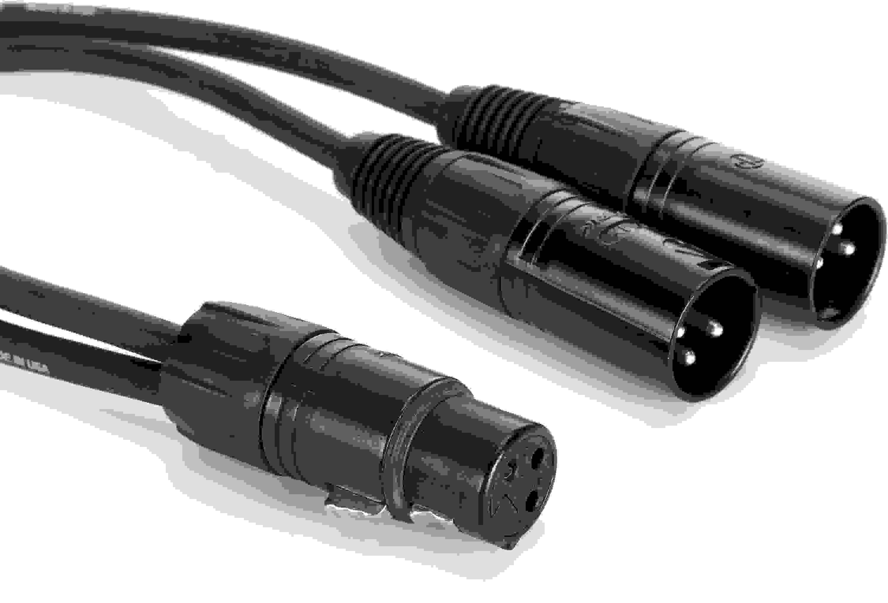 Pro Co YMXF2XM-1 XLR Female to Dual XLR Male Y-Cable - 1 foot | Sweetwater