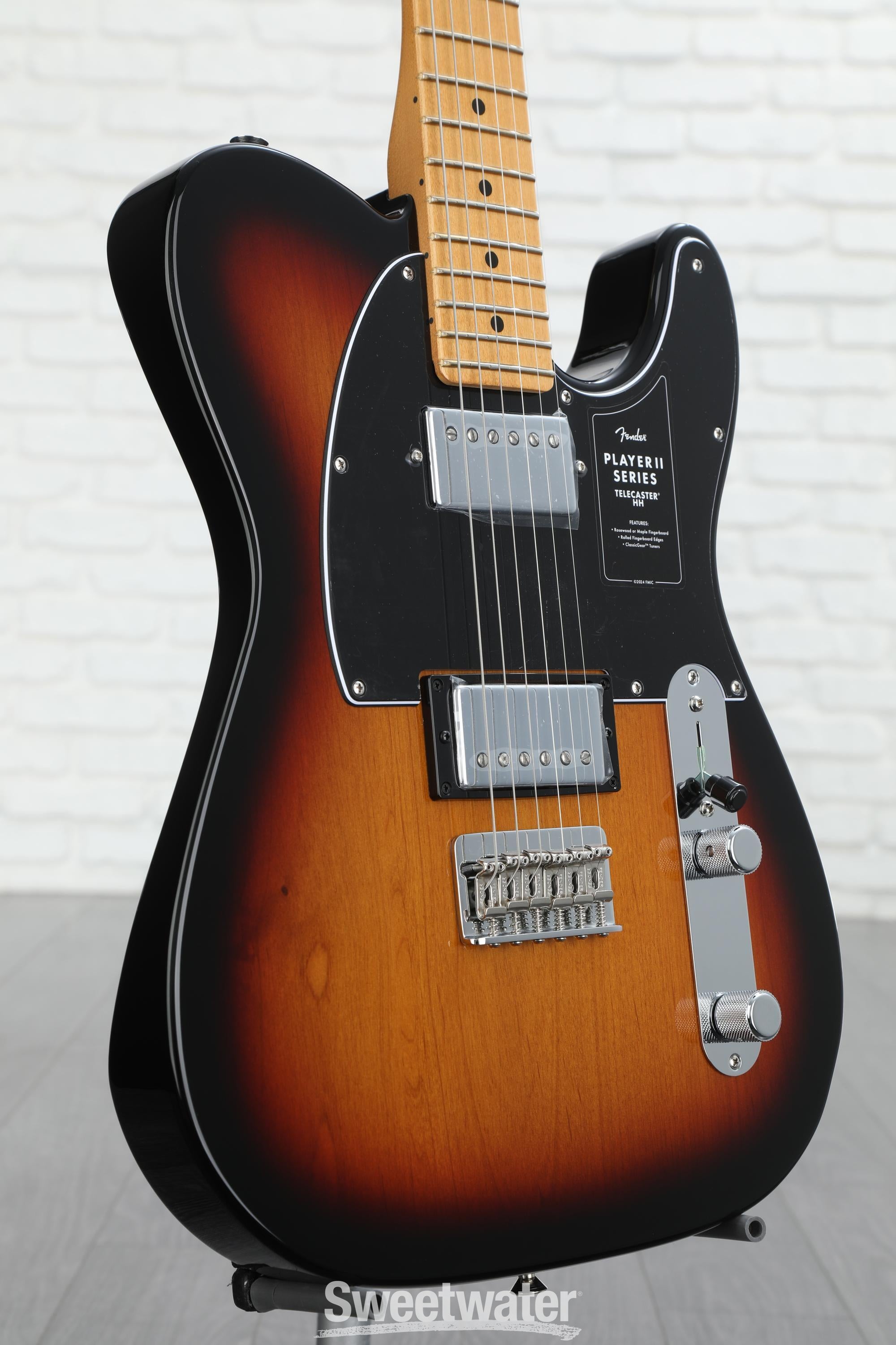 Fender Player II Telecaster HH Electric Guitar - 3-color Sunburst with ...