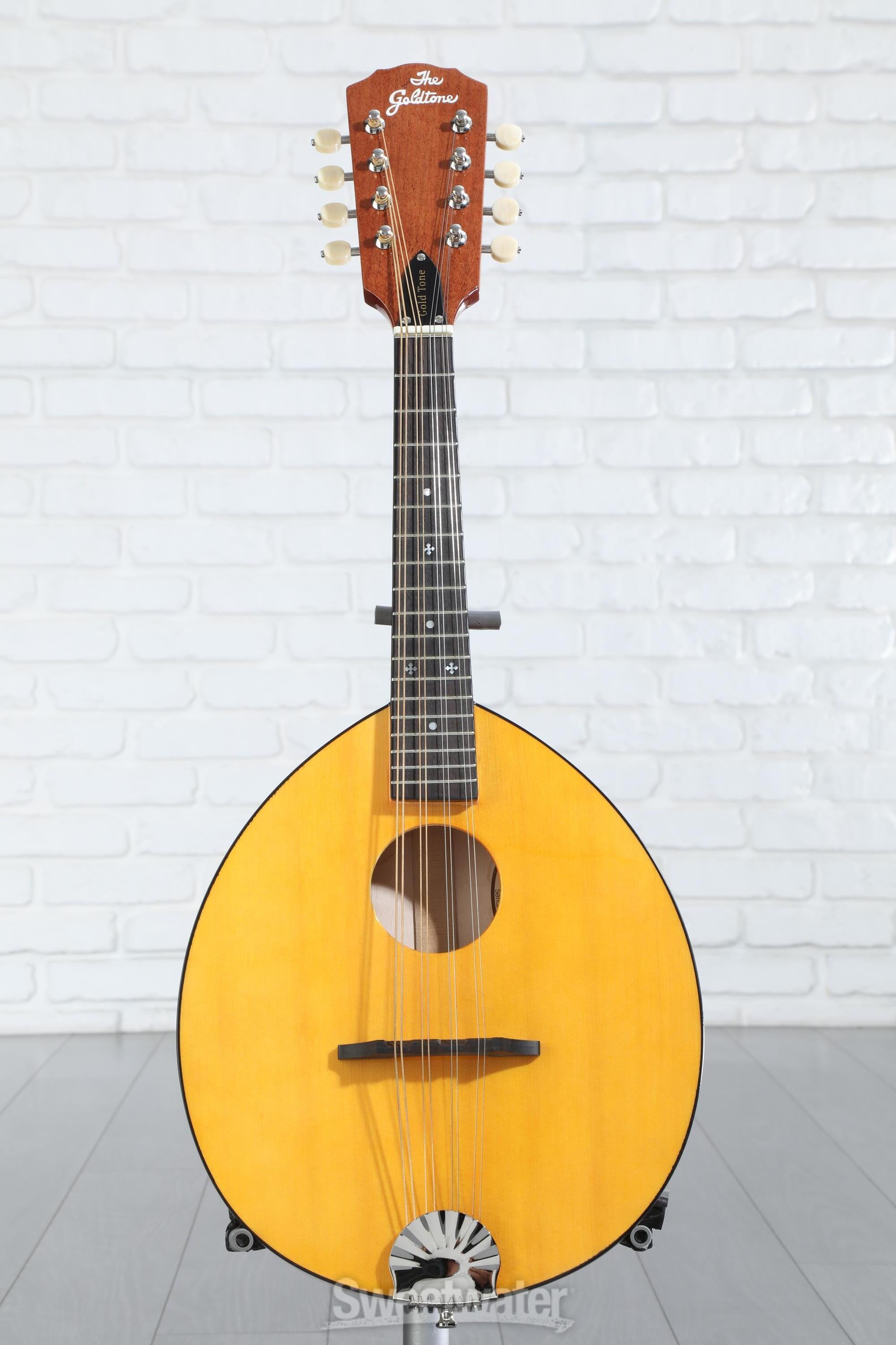 Gold Tone GM-10 Frypan Mandolin - Natural | Sweetwater