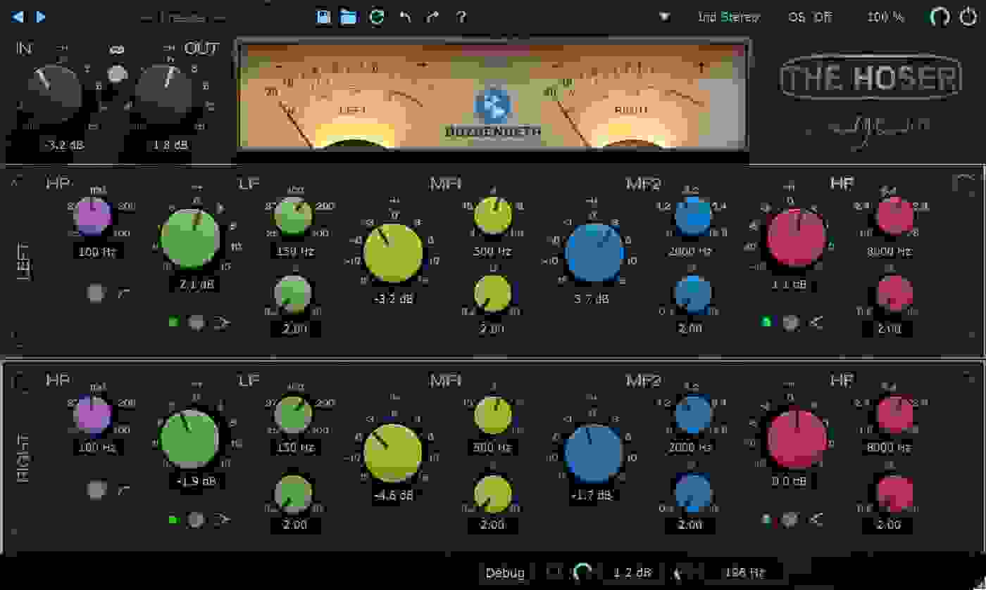 Boz Digital Labs David Bendeth's The Hoser XT Equalizer Plug-in | Sweetwater