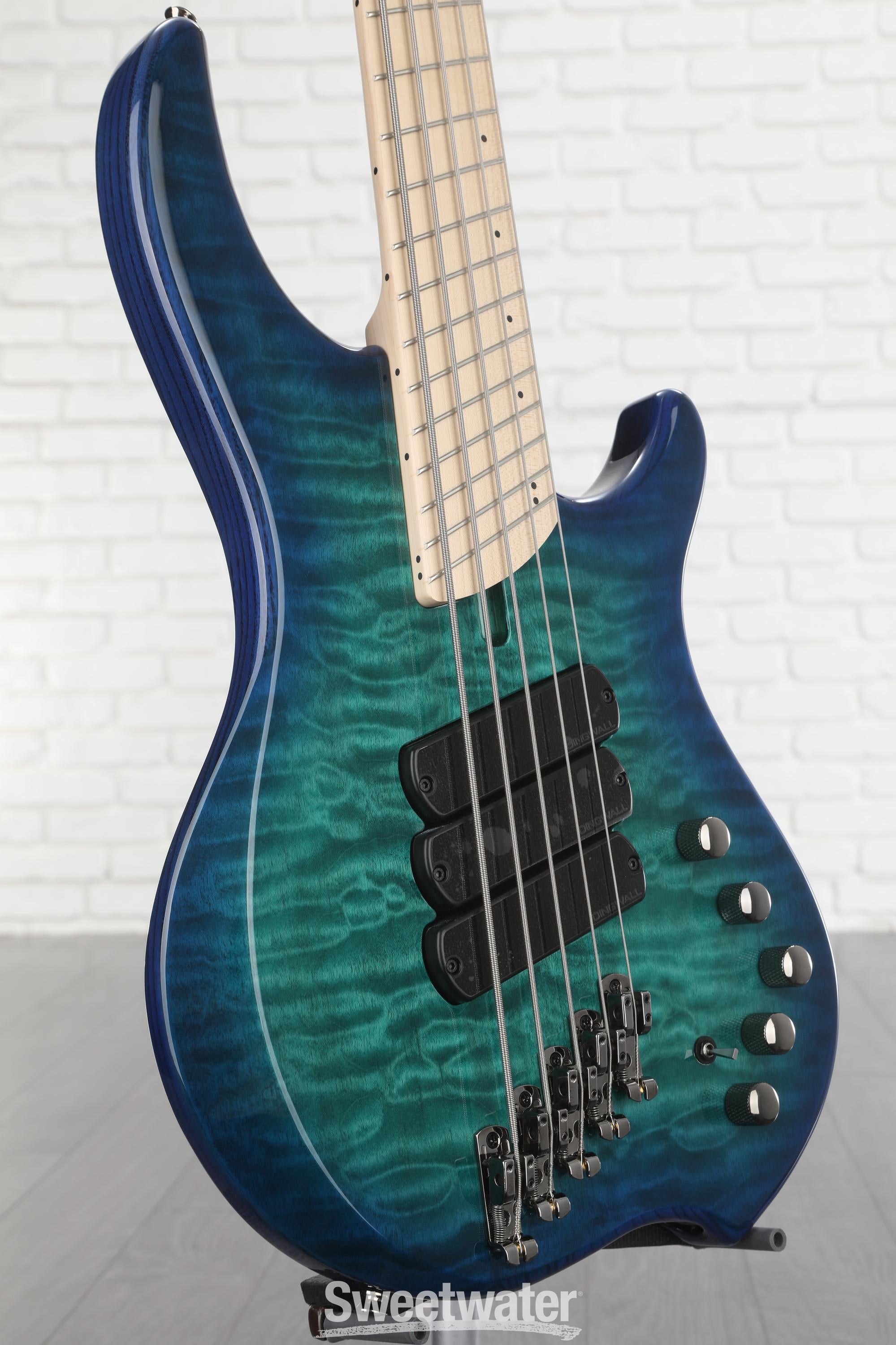 Dingwall Guitars Combustion 5-string Electric Bass - Whalepool Burst ...