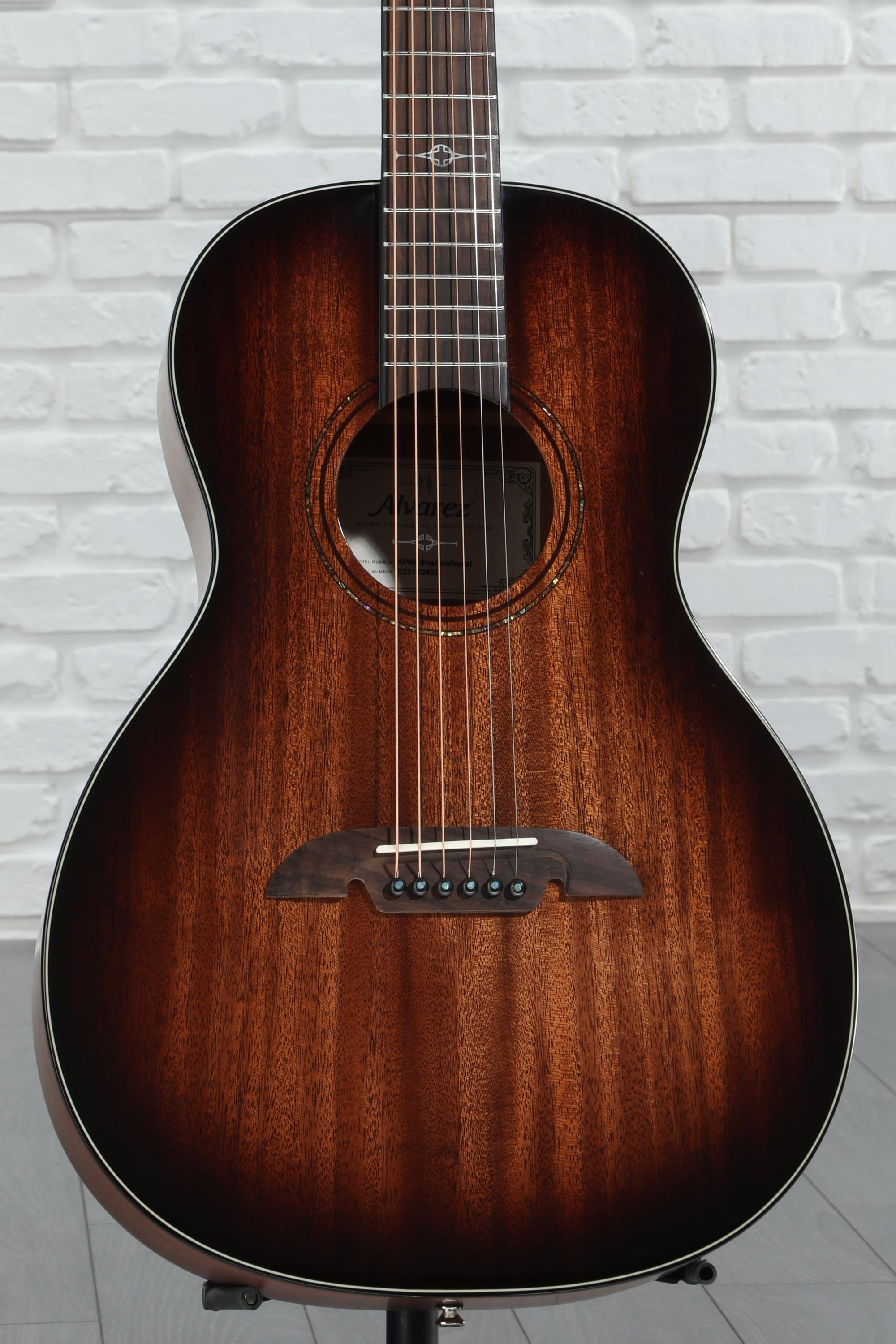 Alvarez AP66 Shadowburst Artist Series Acoustic Guitar - Shadowburst ...