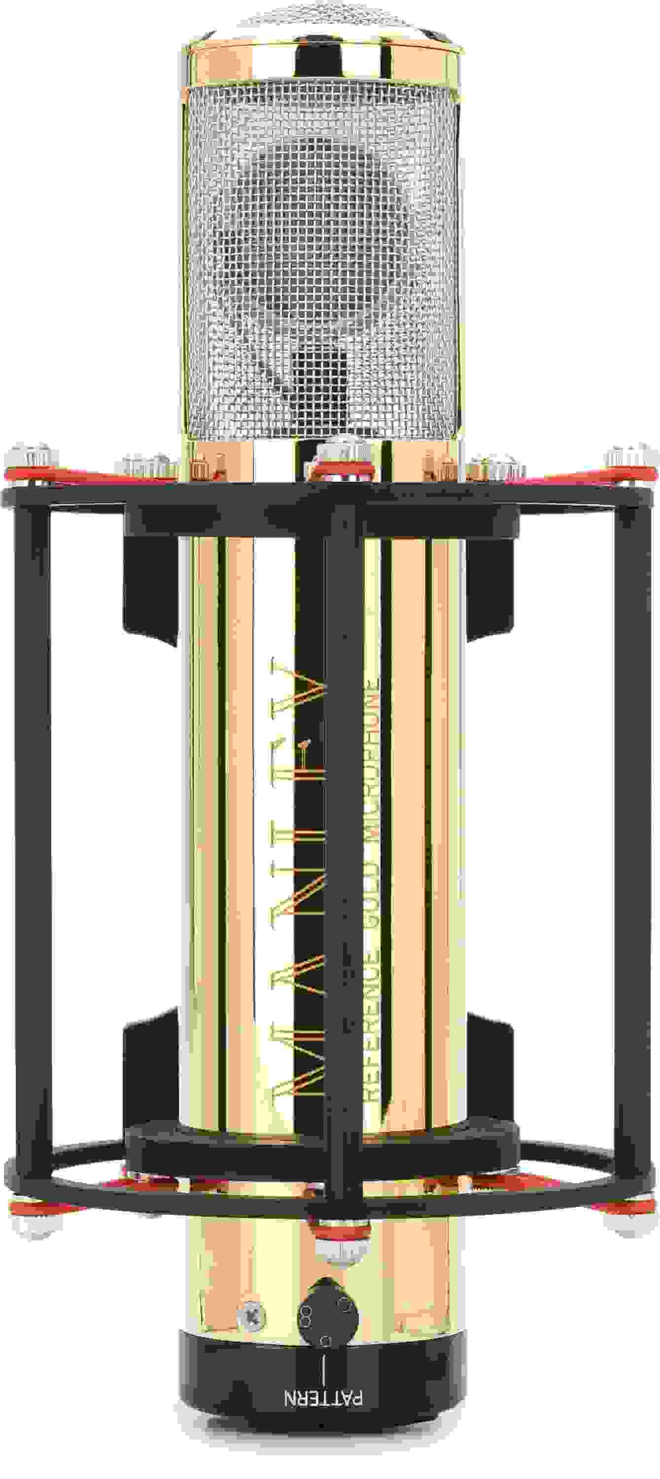 Manley Reference Gold Multi-pattern Large-diaphragm Tube Condenser ...