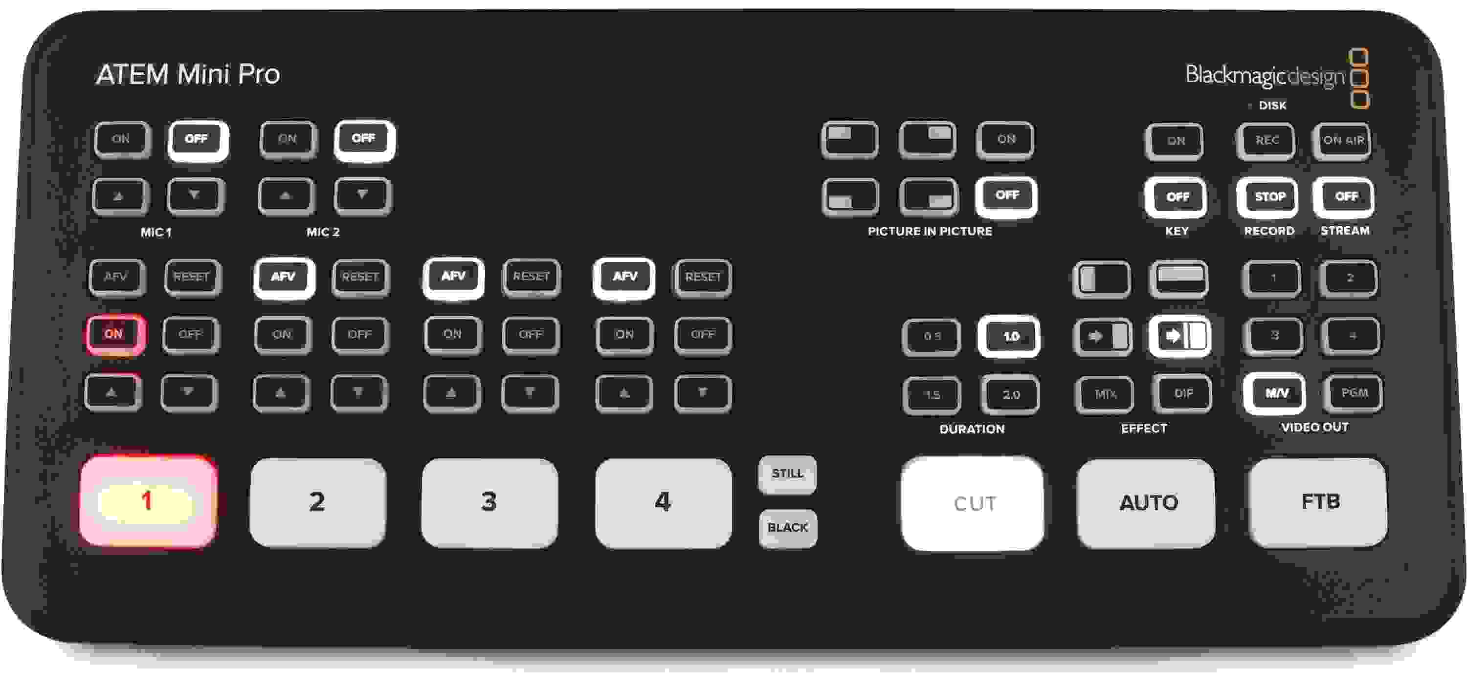 Blackmagic Design ATEM Mini Pro HDMI Video Production Studio with ...