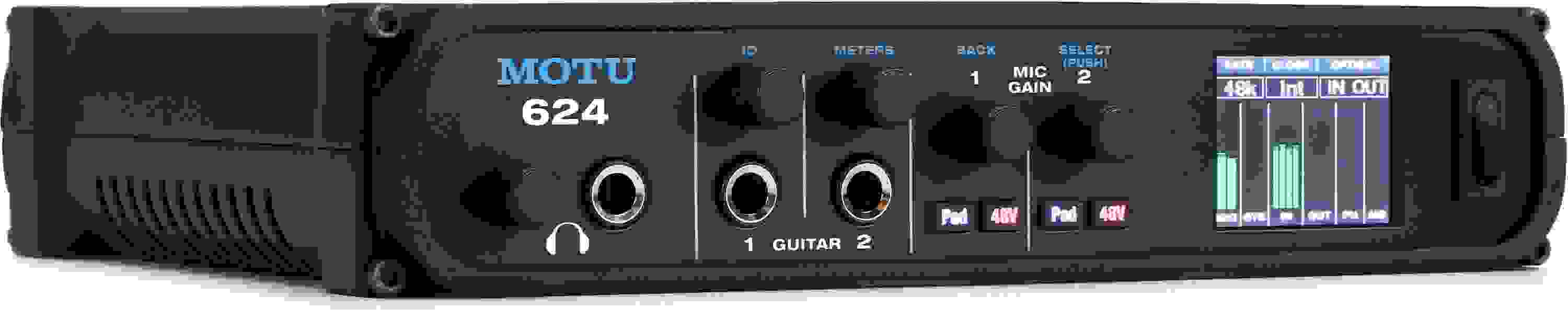 MOTU 624 16x16 Thunderbolt / USB 3.0 Audio Interface with AVB | Sweetwater